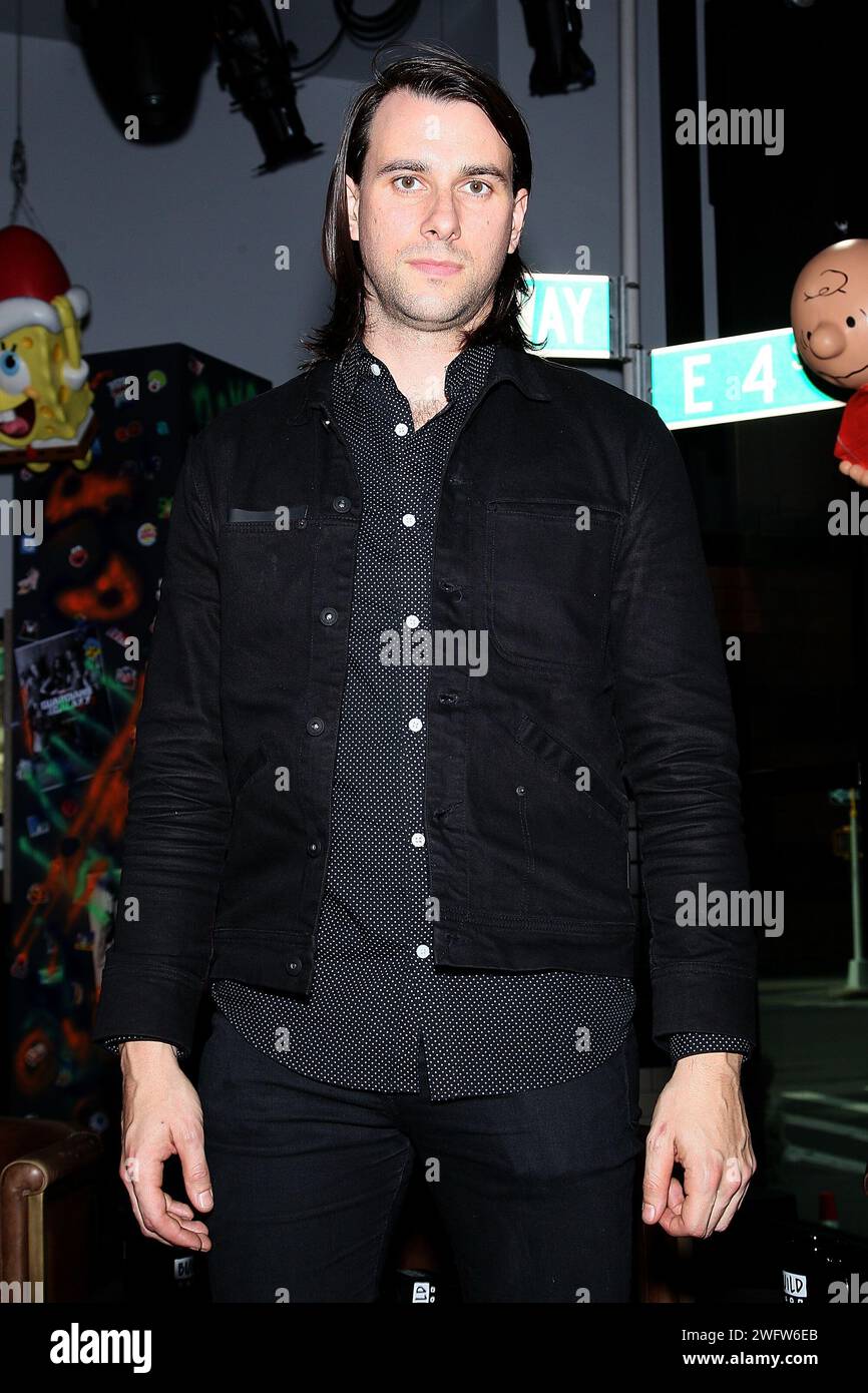 New York, NY, USA. 12 November, 2018. Jake Bundrick at the Build Series ...