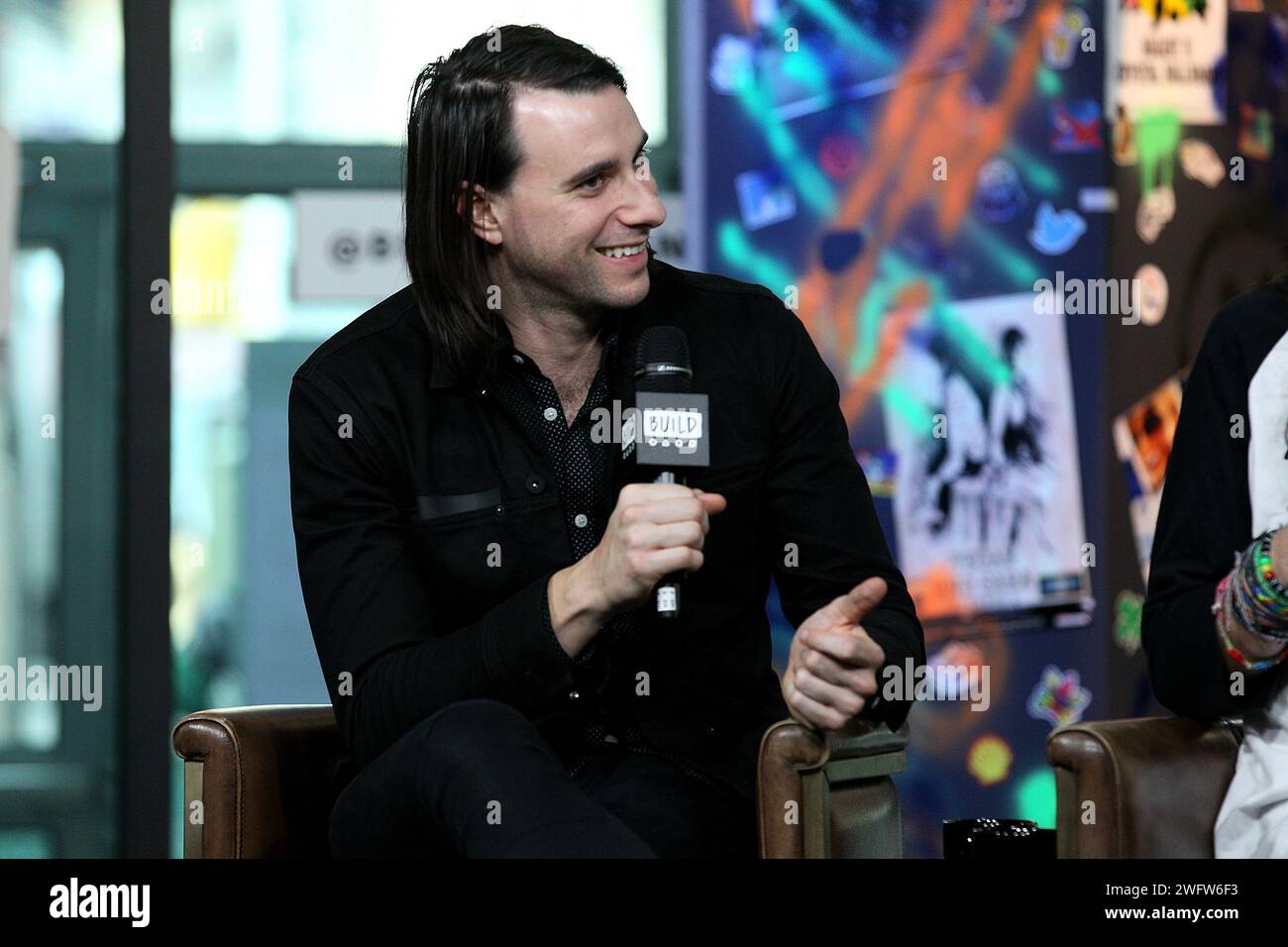 New York, NY, USA. 12 November, 2018. Jake Bundrick at the Build Series ...