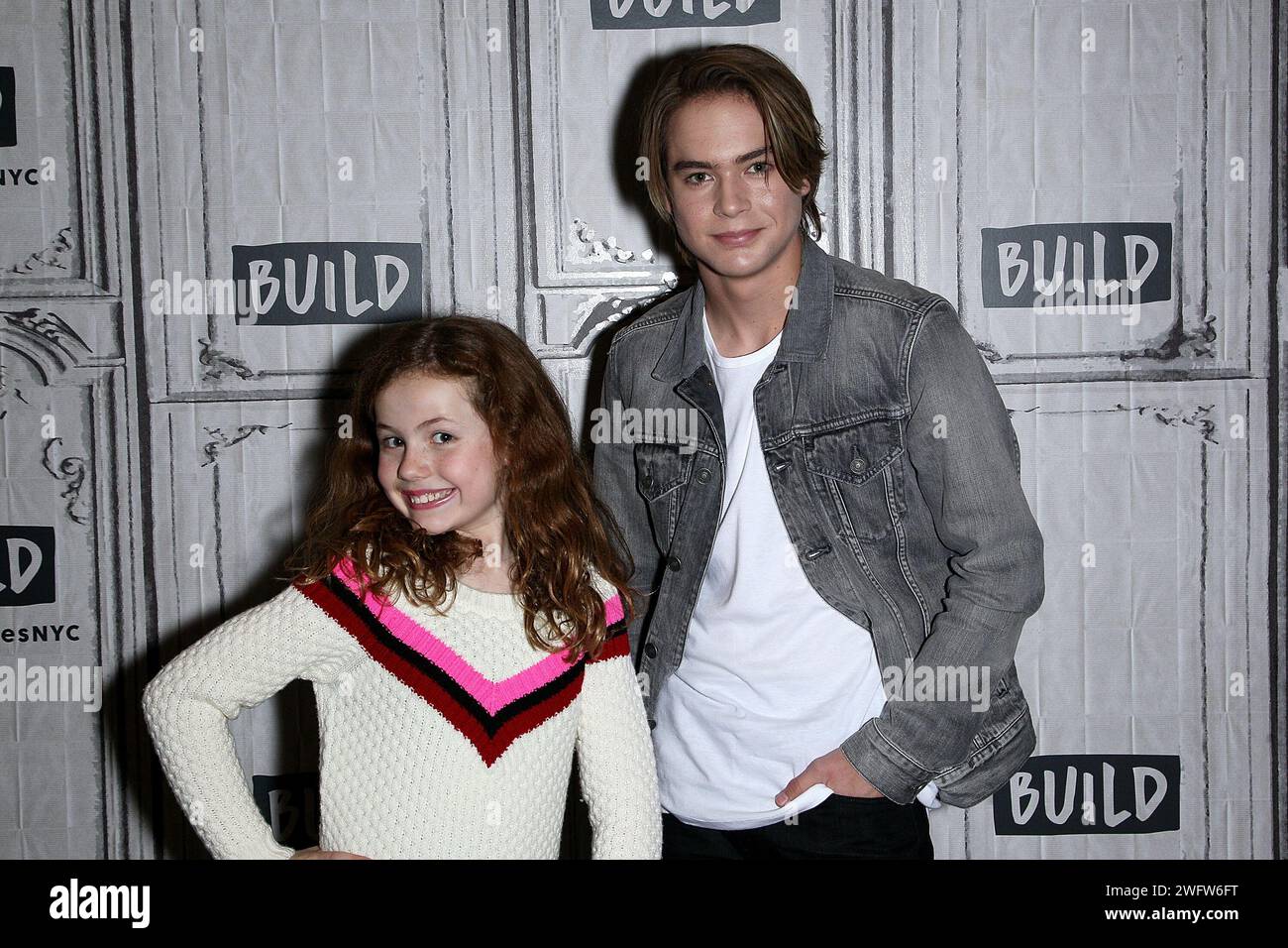 New York, NY, USA. 12 November, 2018. Darby Camp, Judah Lewis at the ...