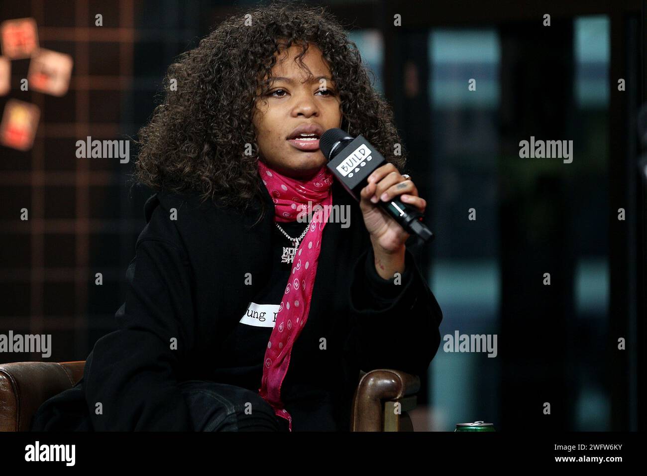 New York, NY, USA. 12 November, 2018. Kodie Shan at the Build Series at ...