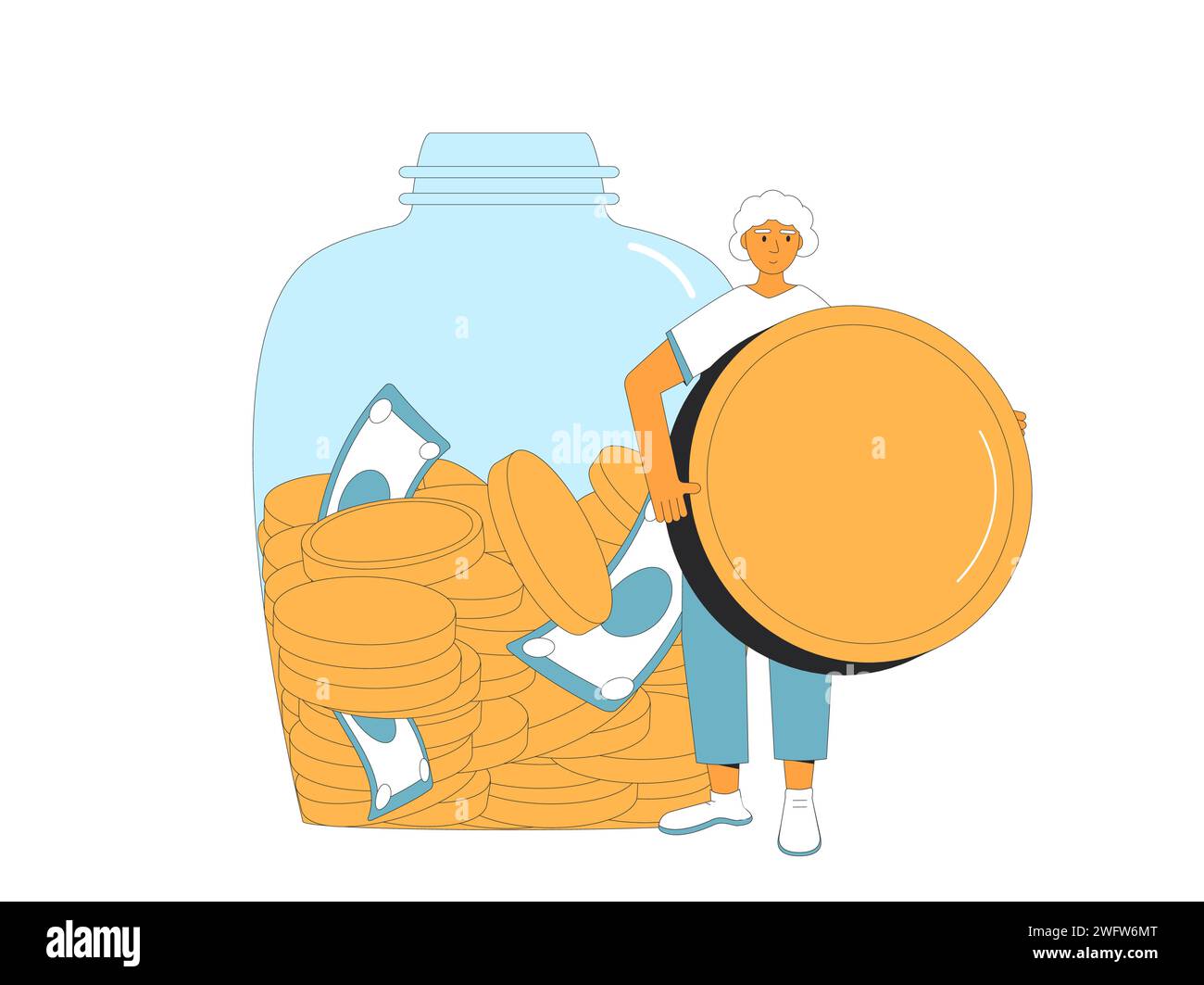 Plan woman Stock Vector Images - Alamy