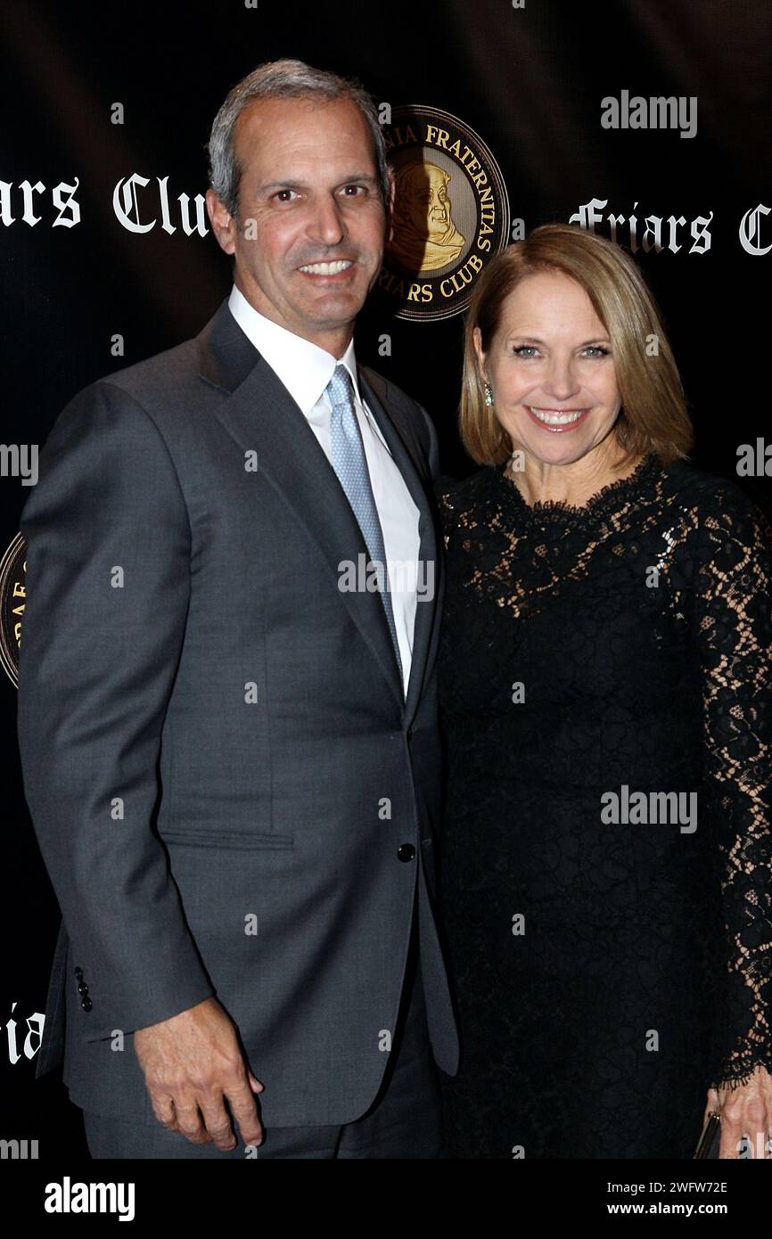 New York, NY, USA. 12 November, 2018. John Molner, Katie Couric at the ...