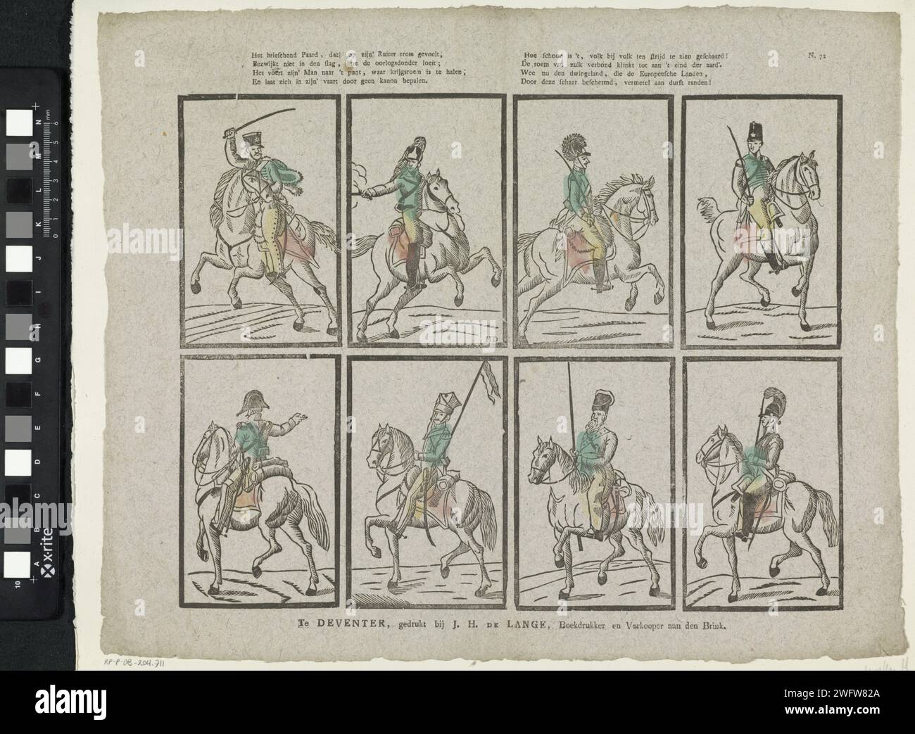 The Briesend Paard, who proudly felt proudly on his rider, does not ...