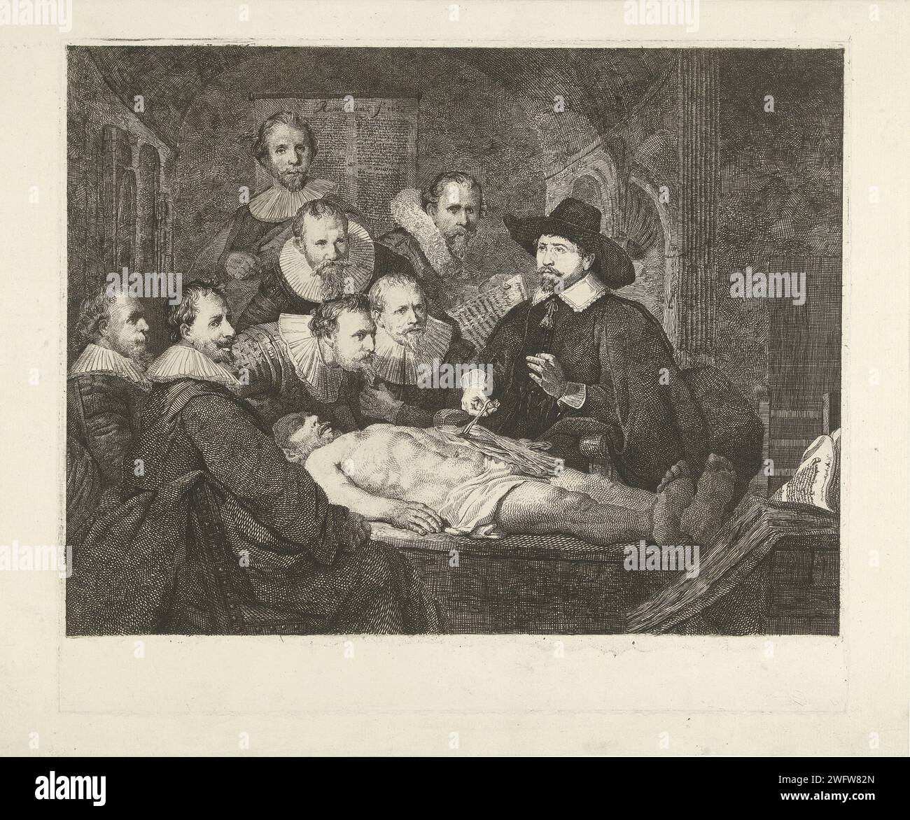 The anatomical lesson of Nicolaes Tulp, Johannes Pieter de Frey, after ...