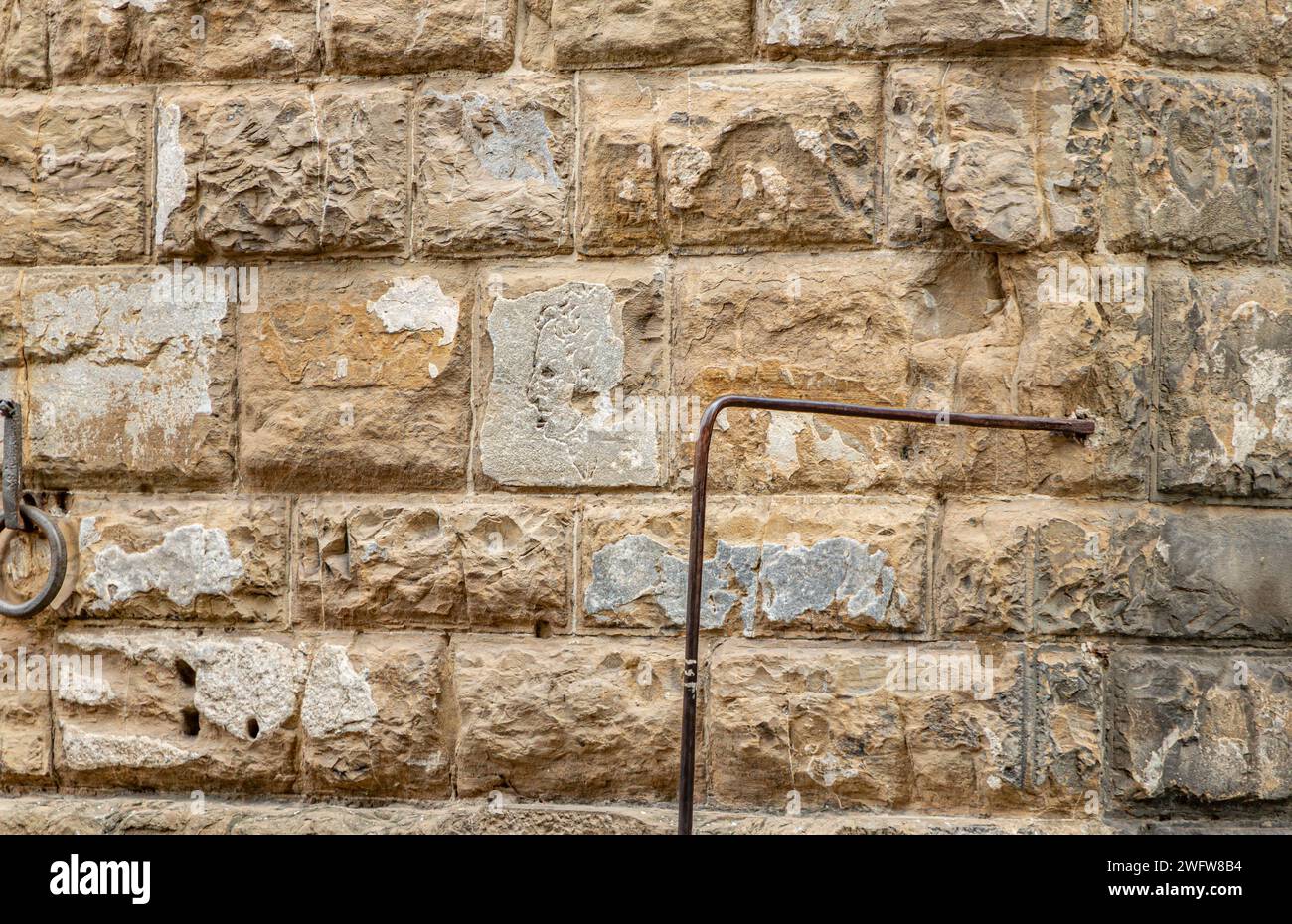 Etched into the stone walls of Florence's historic town hall,, believed ...