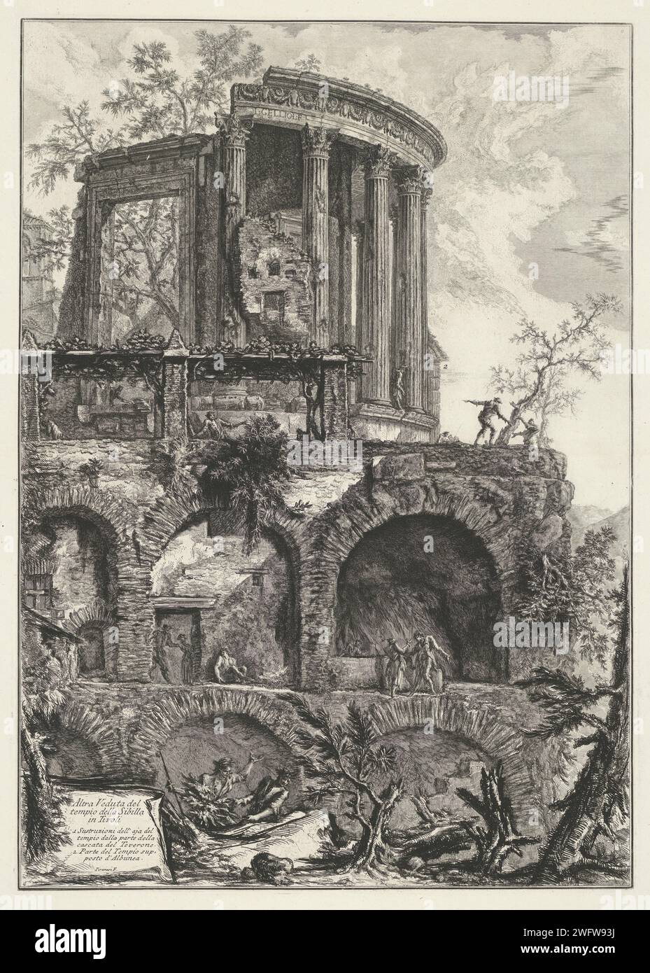 Tempel van vesta tivoli hi-res stock photography and images - Alamy