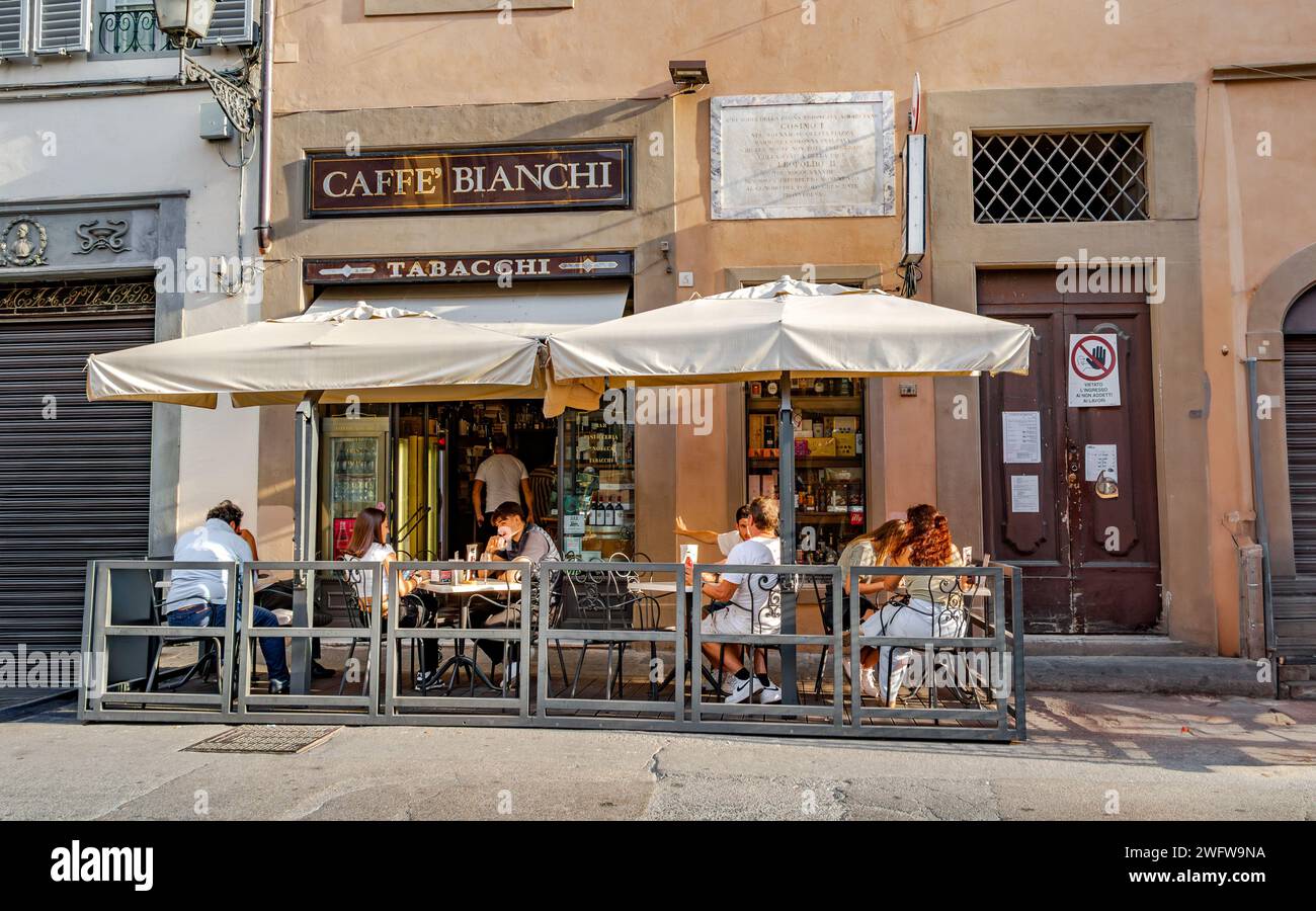 Florence cafe bar hi-res stock photography and images - Alamy