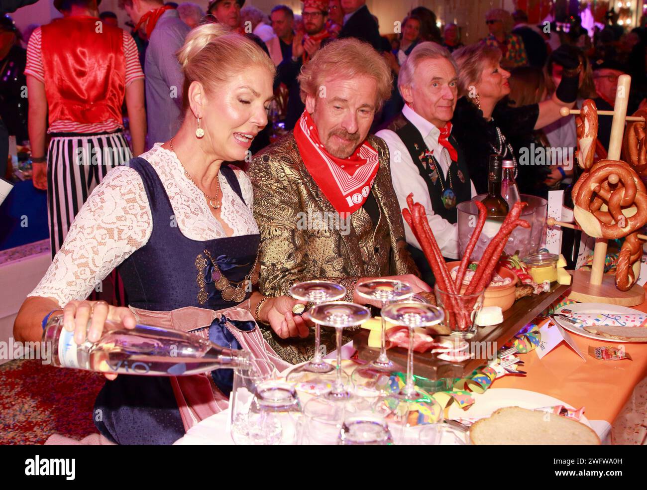 Rust, Deutschland. 31st Jan, 2024. Rust, Germany - January 31, 2024: TV ...