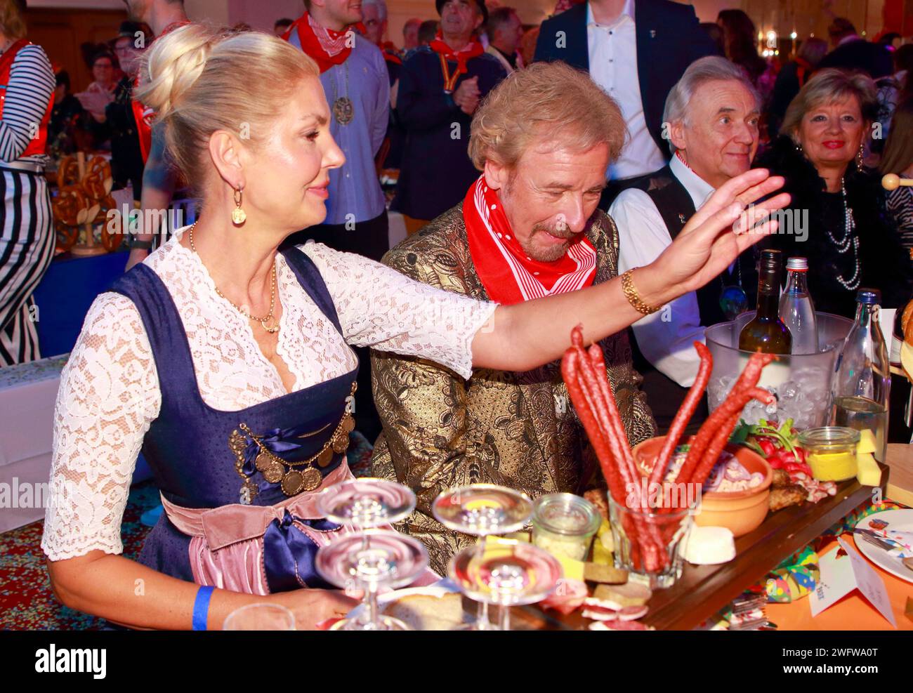 Rust, Deutschland. 31st Jan, 2024. Rust, Germany - January 31, 2024: TV ...