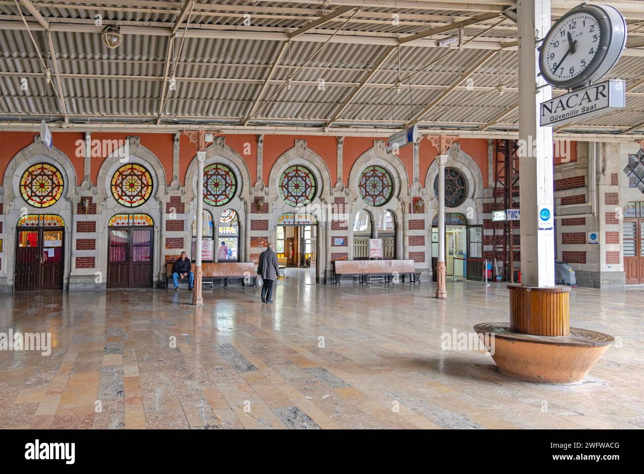 Istanbul, Turkey - October 18, 2023: Interior of Orient Express Train ...