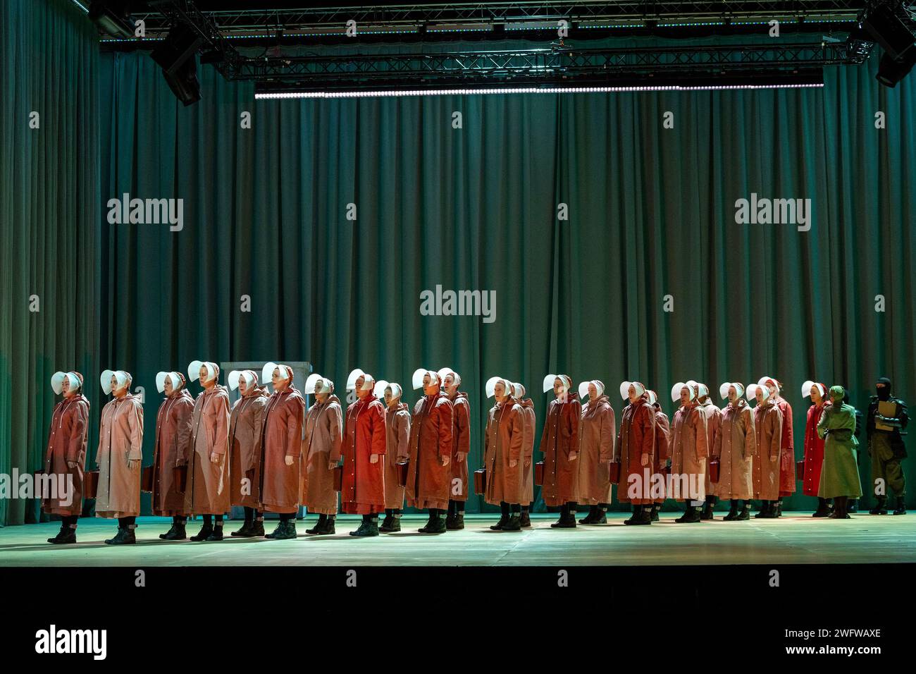 Handmaidens in THE HANDMAID'S TALE at English National Opera (ENO ...