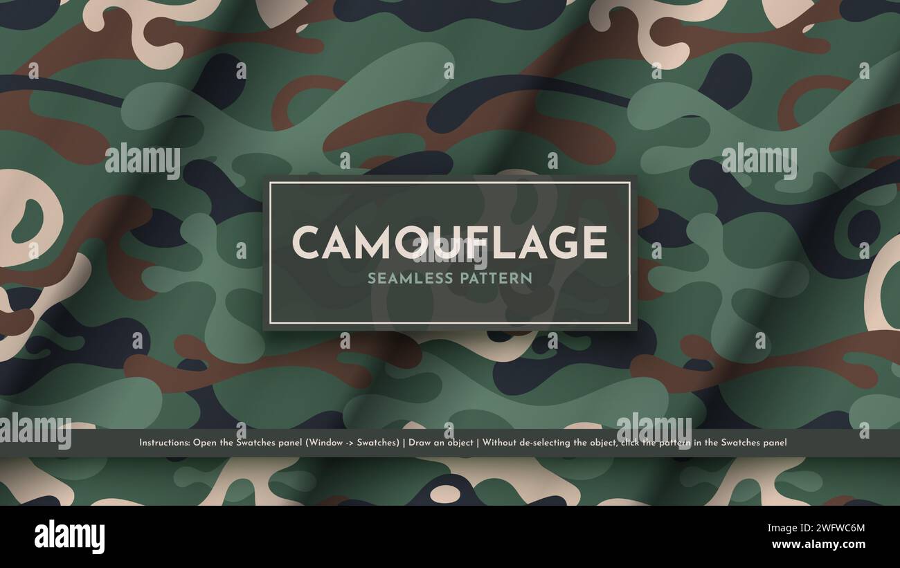 Camouflage trench Stock Vector Images - Alamy