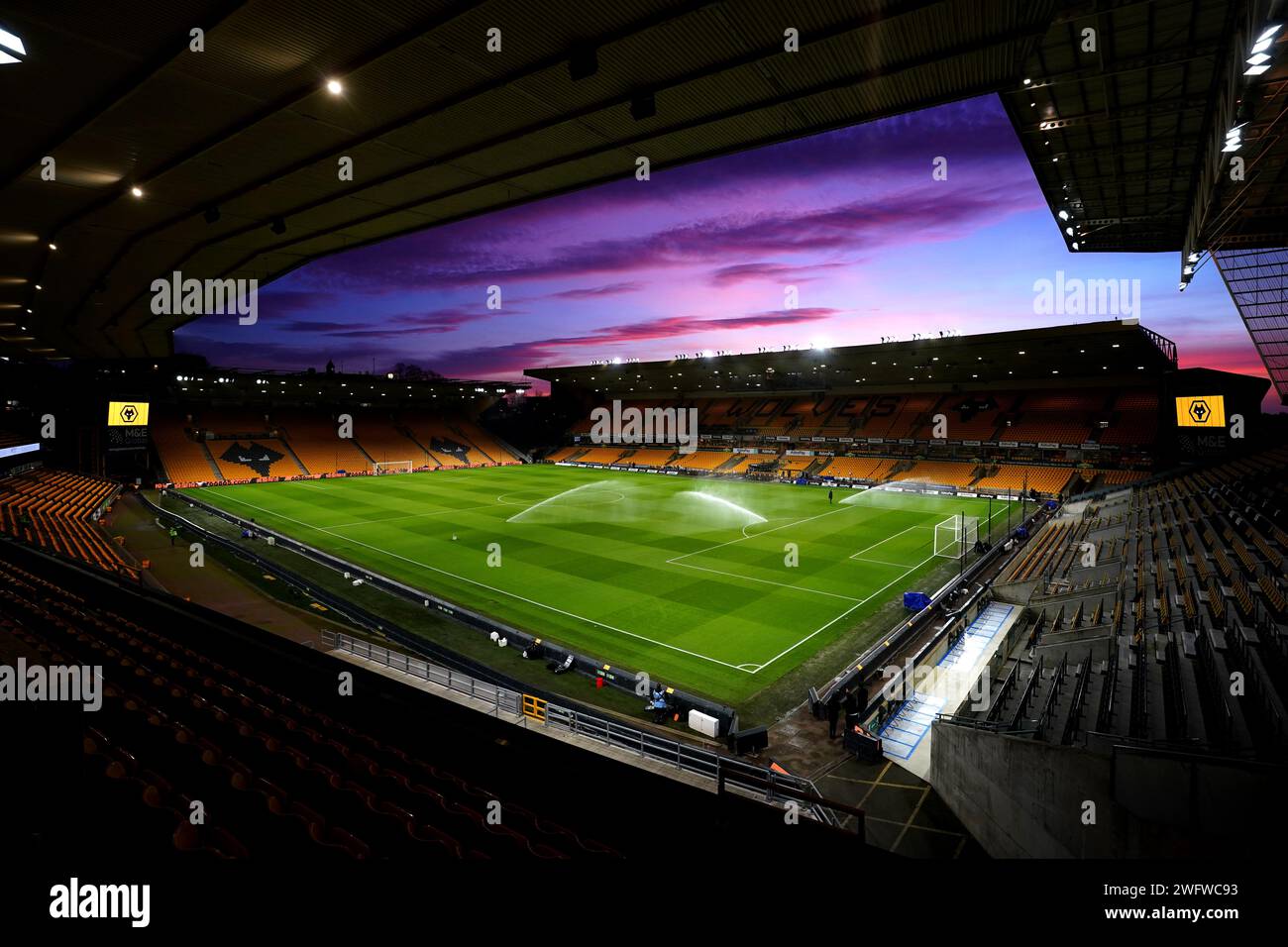 A general view of the stadium ahead of the Premier League match at the ...