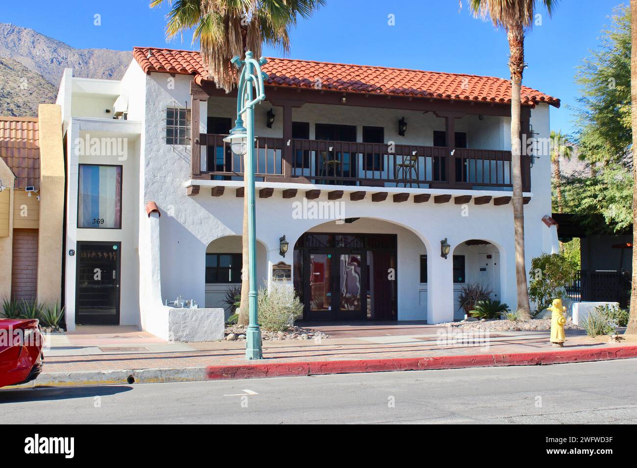 Former General Telephone Building, Palm Springs, Californioa Stock ...