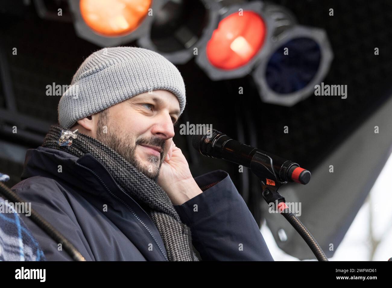 Cologne, Germany. Kölschrock band Bläck Fööss performing at an anti ...