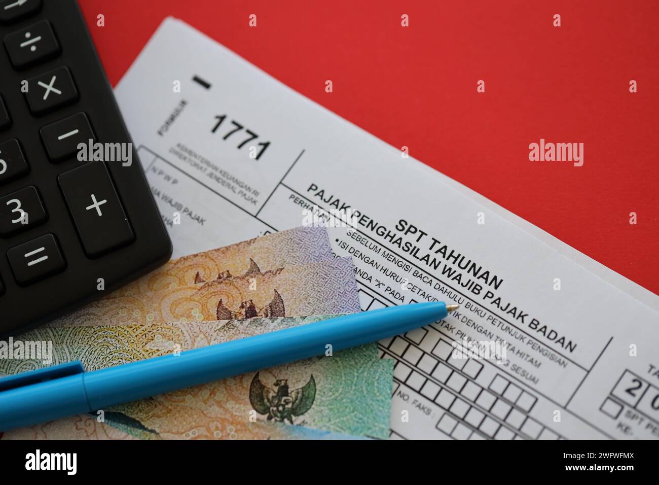 Indonesian tax form 1771 corporate taxpayers annual income tax return ...