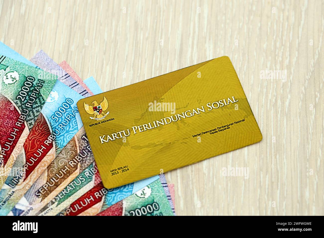 Indonesian golden social security card originally called Kartu ...
