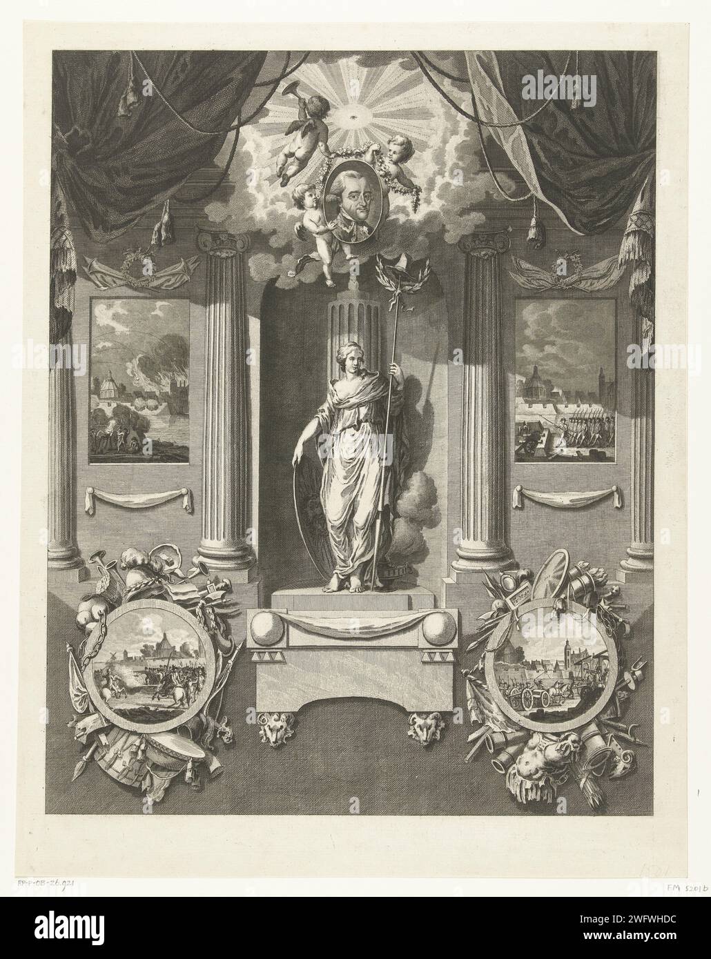 Monument for Carel van Boetzelaer, Cornelis Brouwer, After Daniël ...