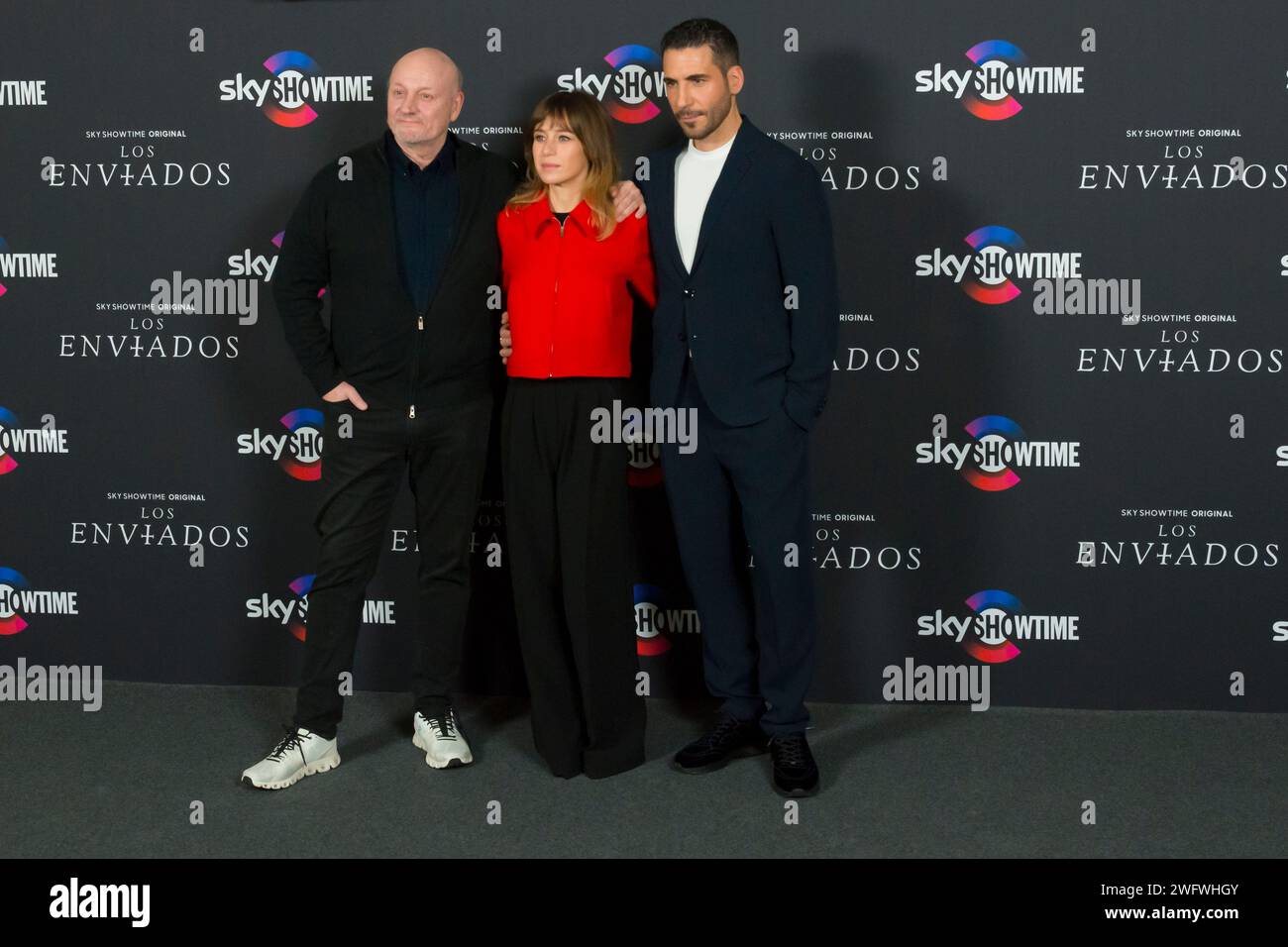 Juan Jose Campanella, Marta Etura and Miguel Angel Silvestre posing at ...