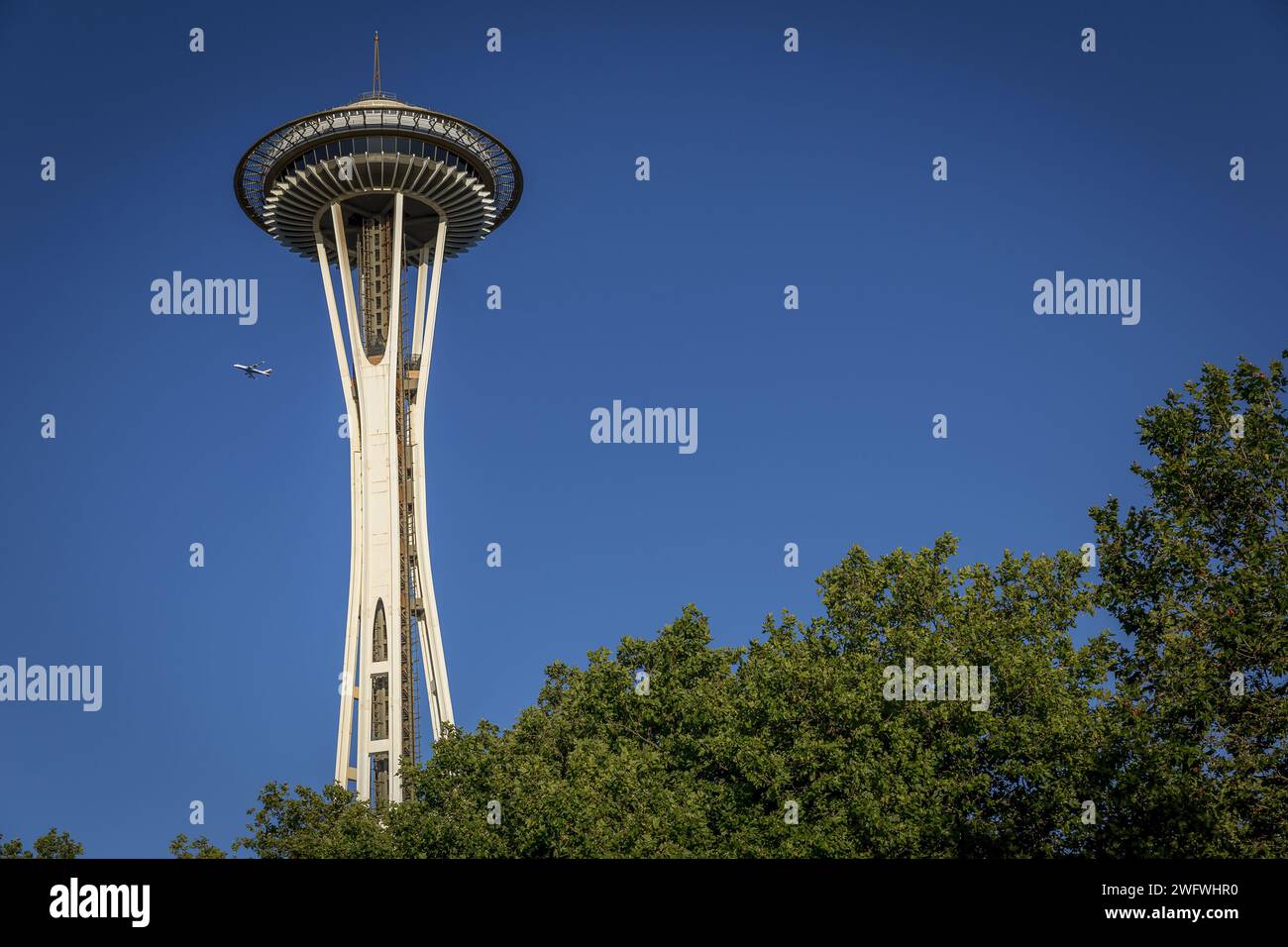 SEATTLE, WA - JULY 28, 2017: Built for the 1962 World’s Fair, Seattle’s ...