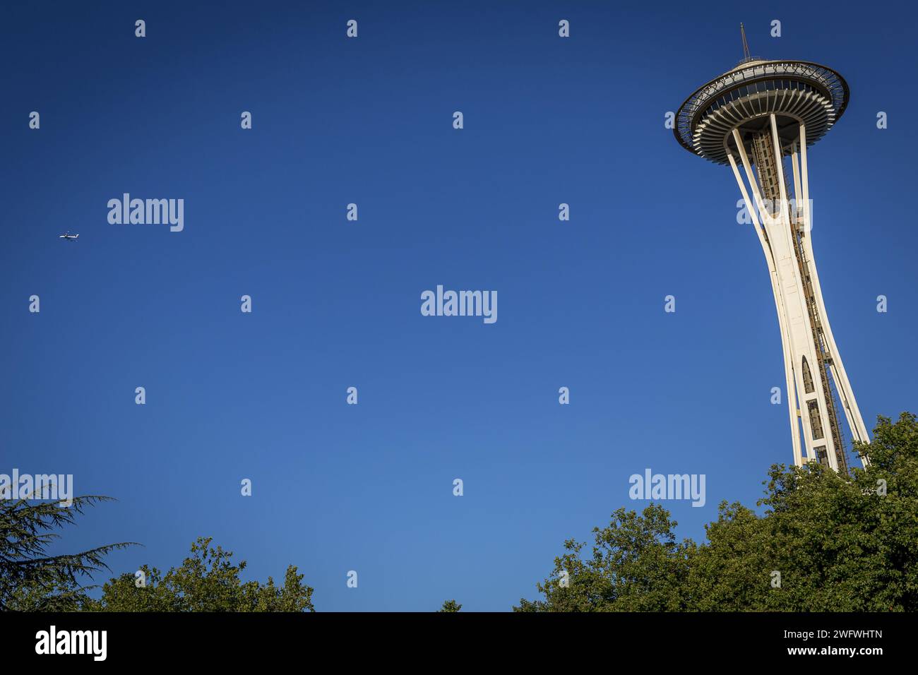 SEATTLE, WA - JULY 28, 2017: Built for the 1962 World’s Fair, Seattle’s ...