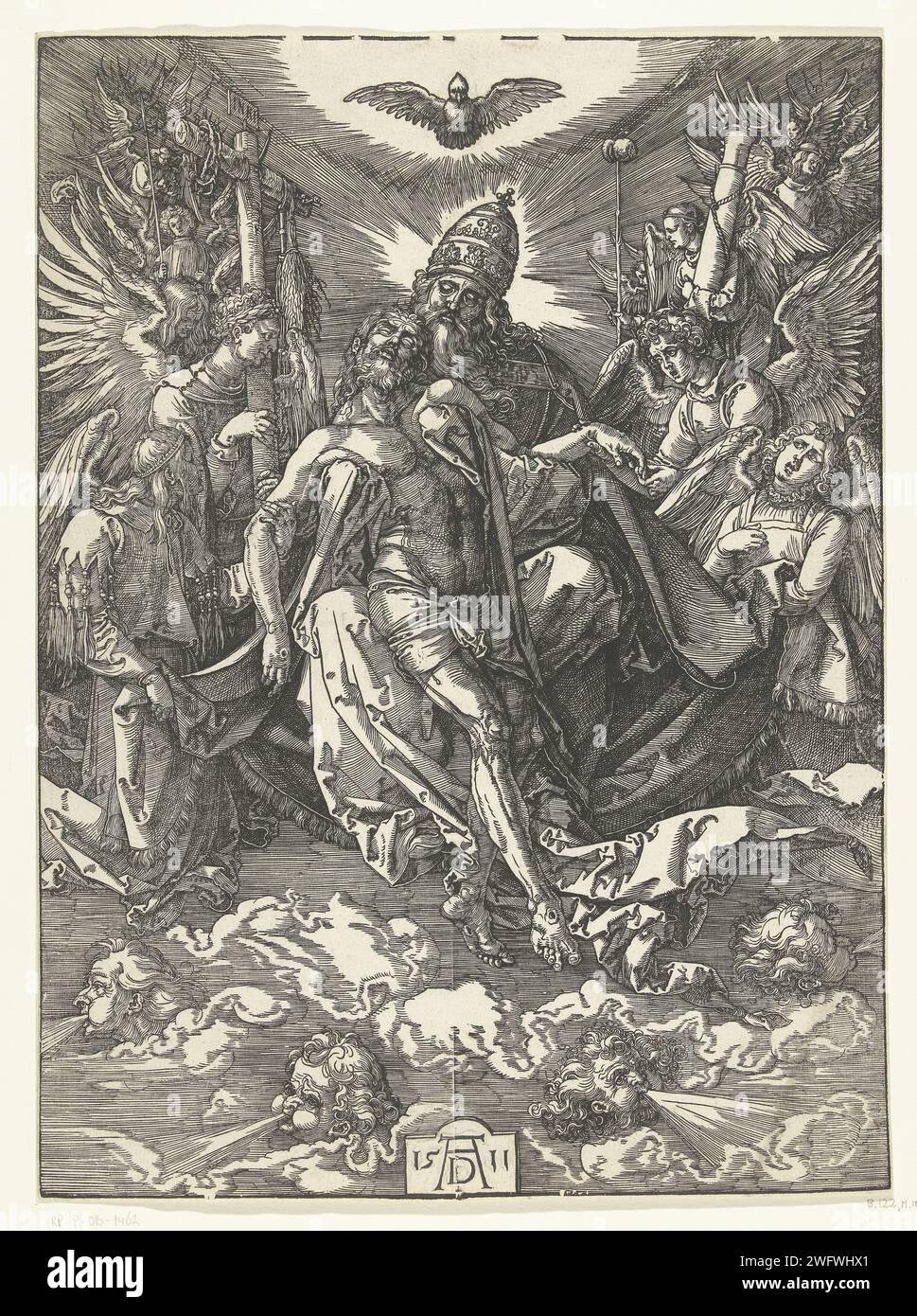The Holy Trinity, Albrecht Dürer, 1511 print God keeps the deceased ...