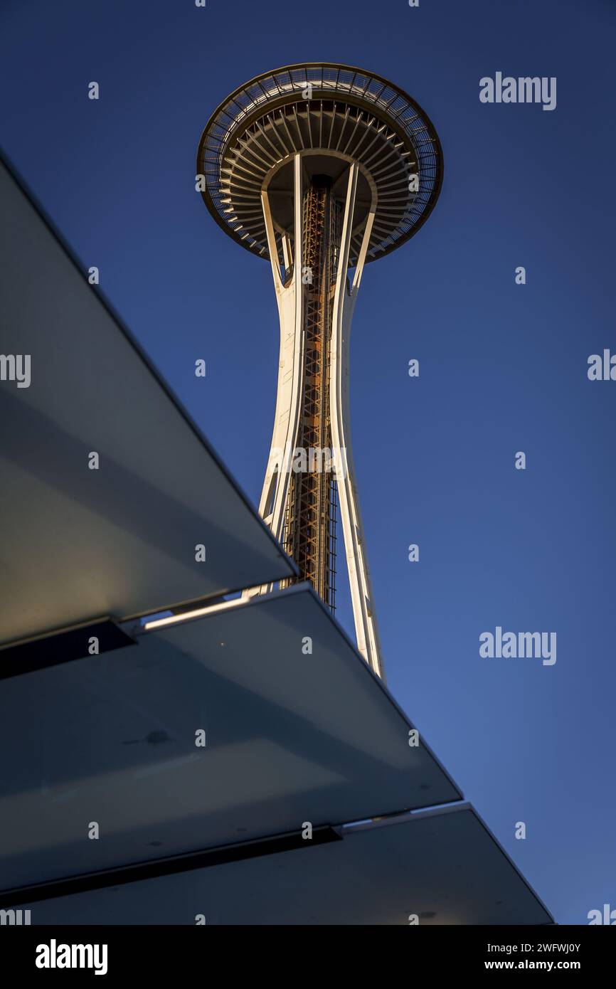 SEATTLE, WA - JULY 28, 2017: Built for the 1962 World’s Fair, Seattle’s ...