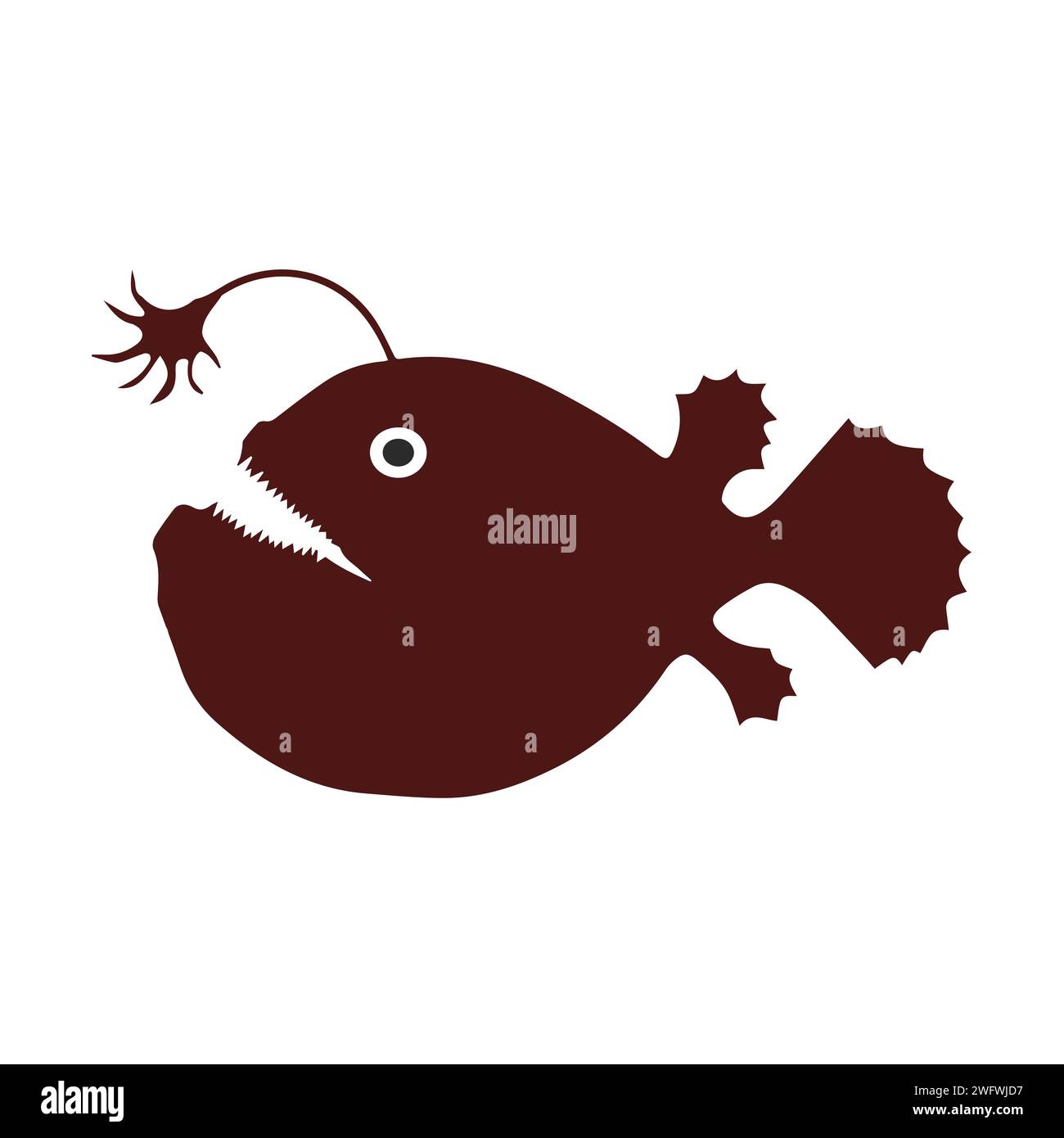 Fish trap logo Stock Vector Images - Alamy