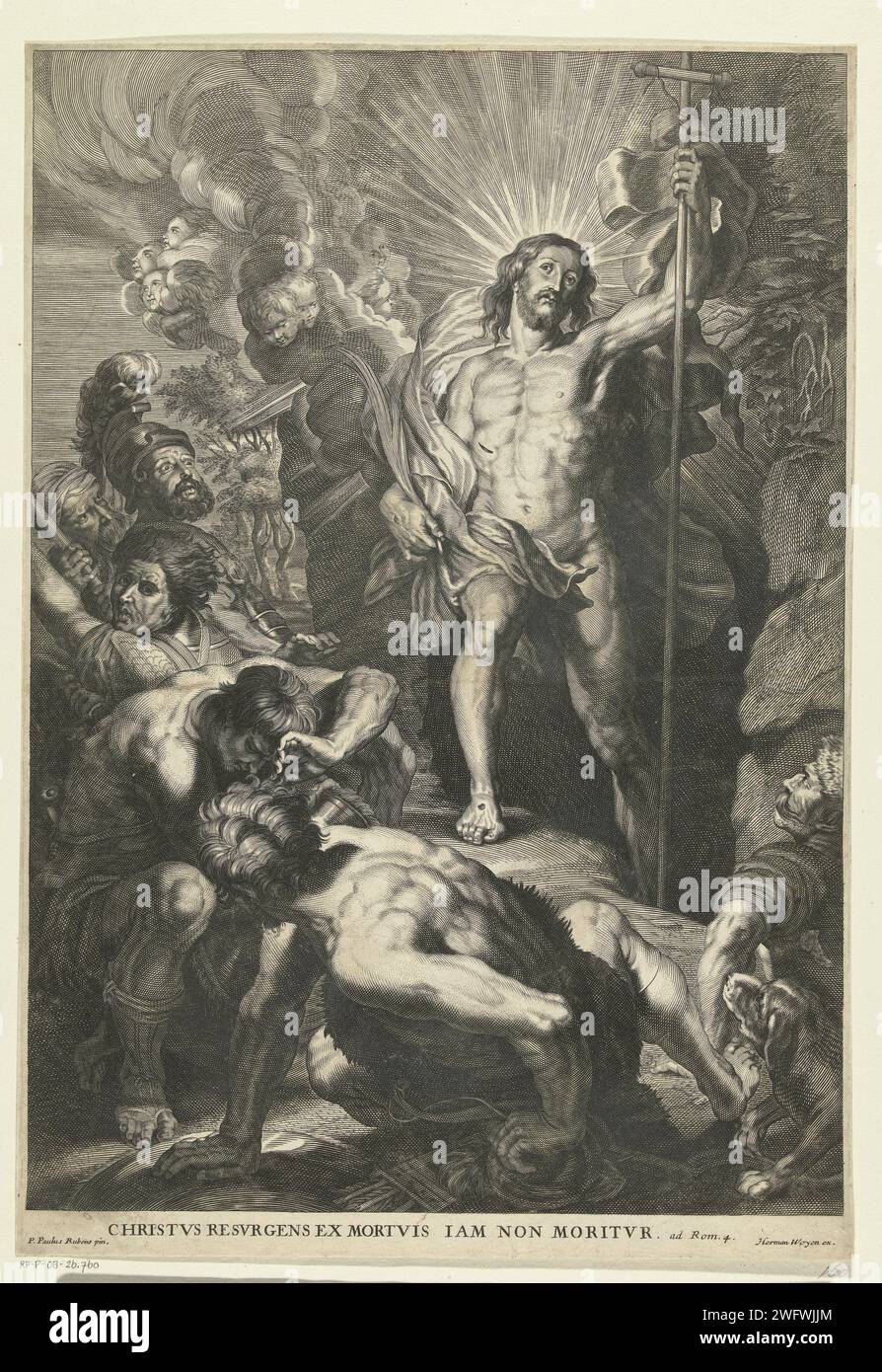 Resurrection of Christ, Anonymous, After Schelte Adamsz. Bolswert, after Peter Paul Rubens, 1596 ...