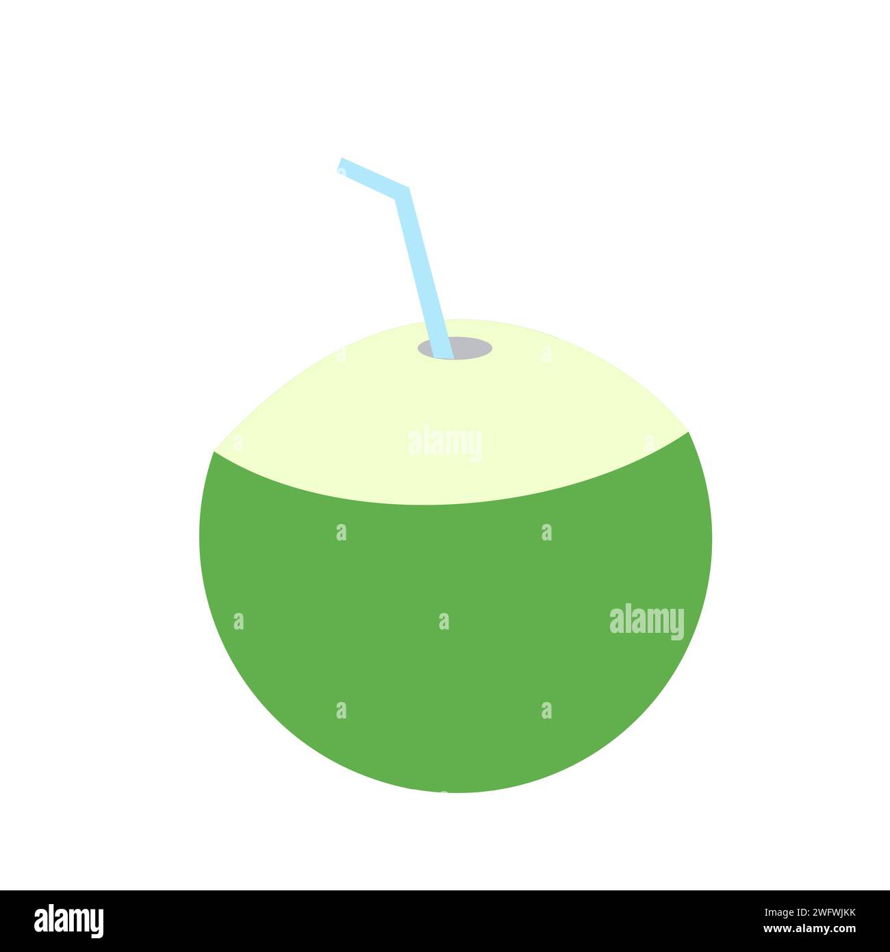Coconut vectors hi-res stock photography and images - Alamy