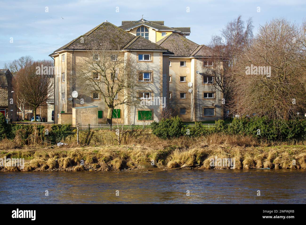 1st February 2024, Mainway Lancaster, United Kingdom, Work has started ...