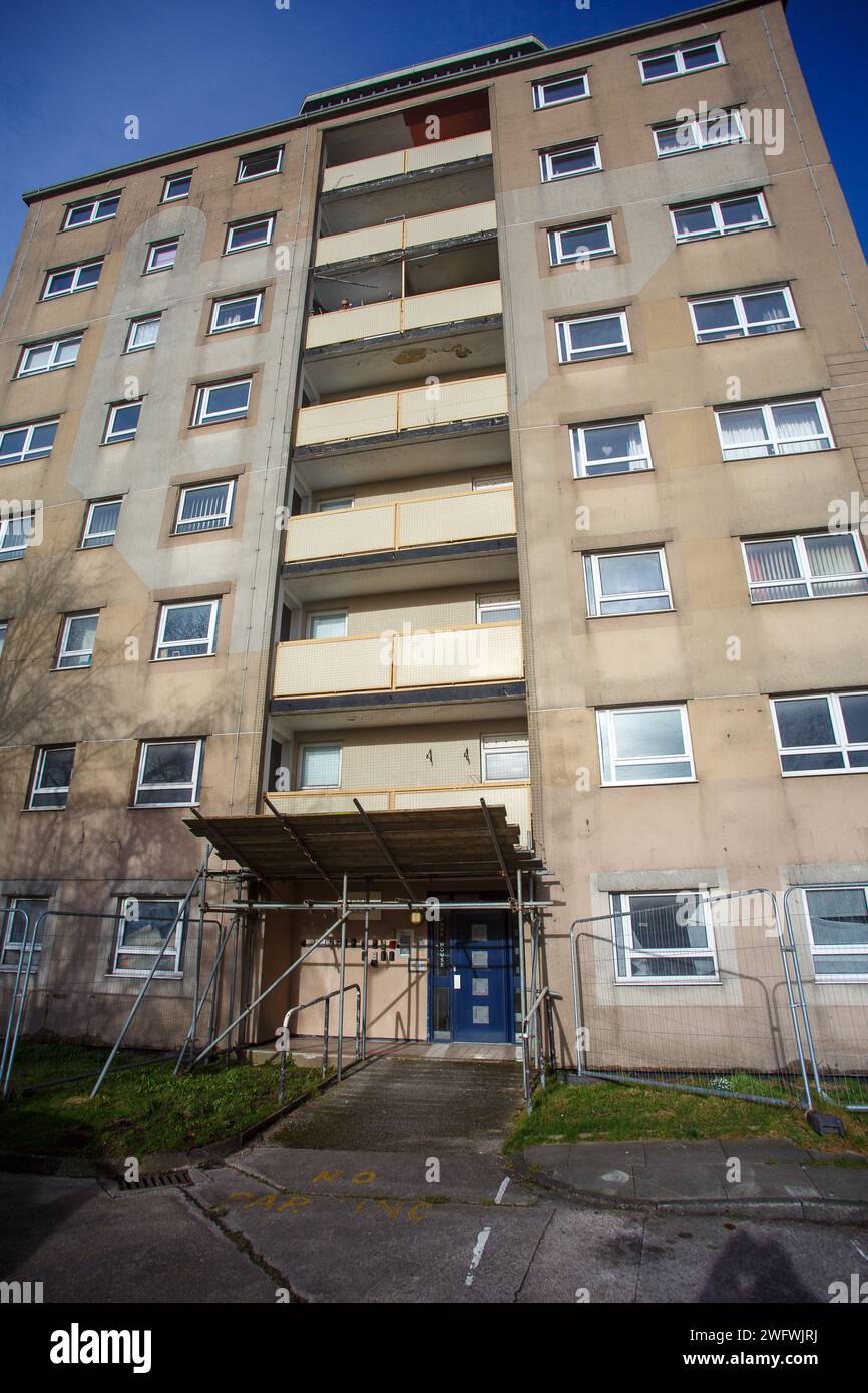 1st February 2024, Mainway Lancaster, United Kingdom, Work has started ...