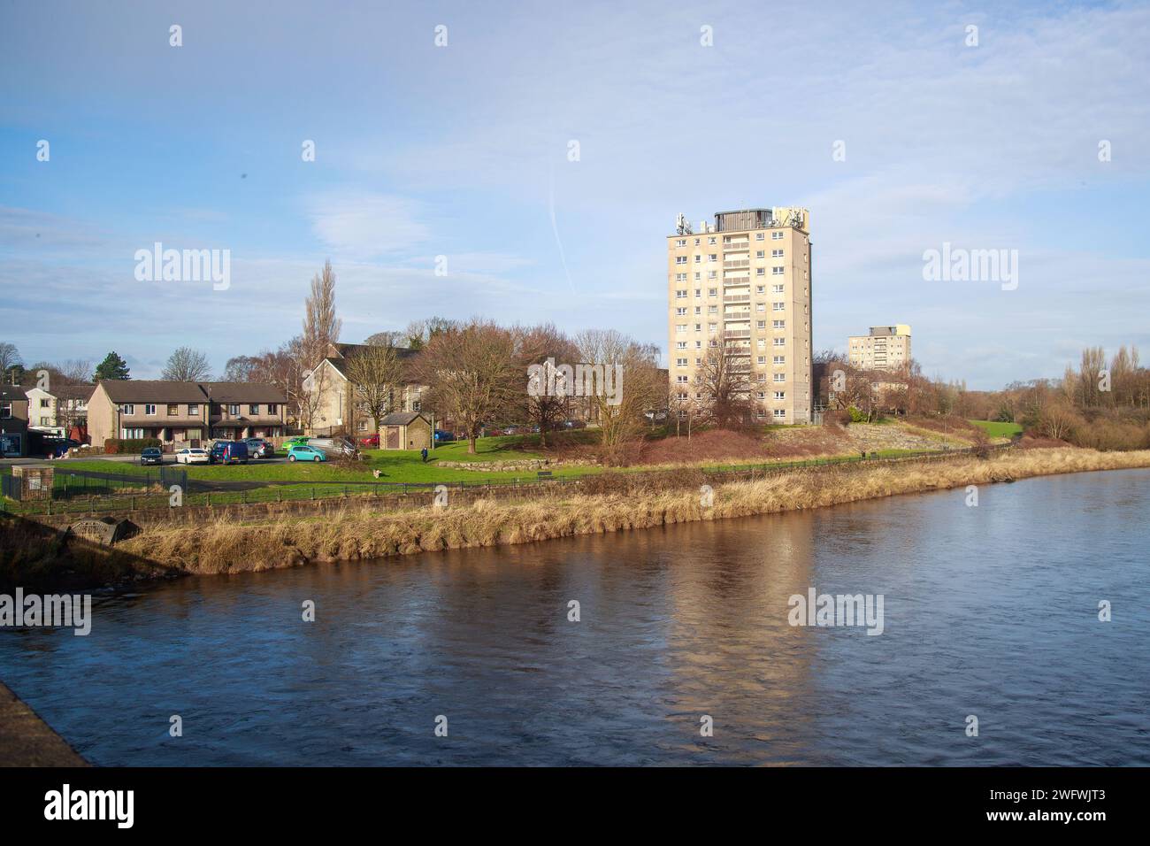 1st February 2024, Mainway Lancaster, United Kingdom, Work has started ...