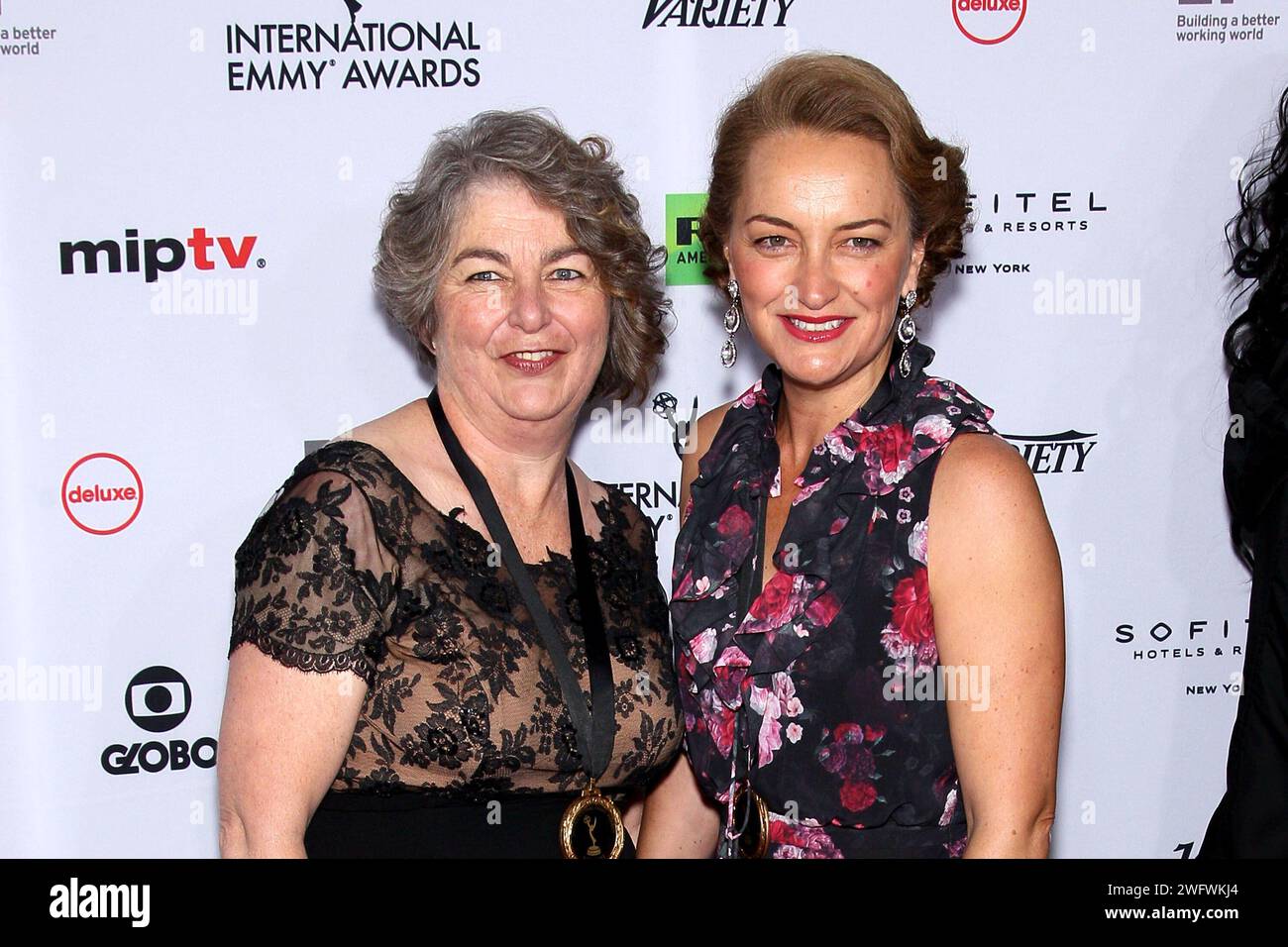 New York, NY, USA. 19 November, 2018. Jo-Anne McGowan, Sally Aitken at ...