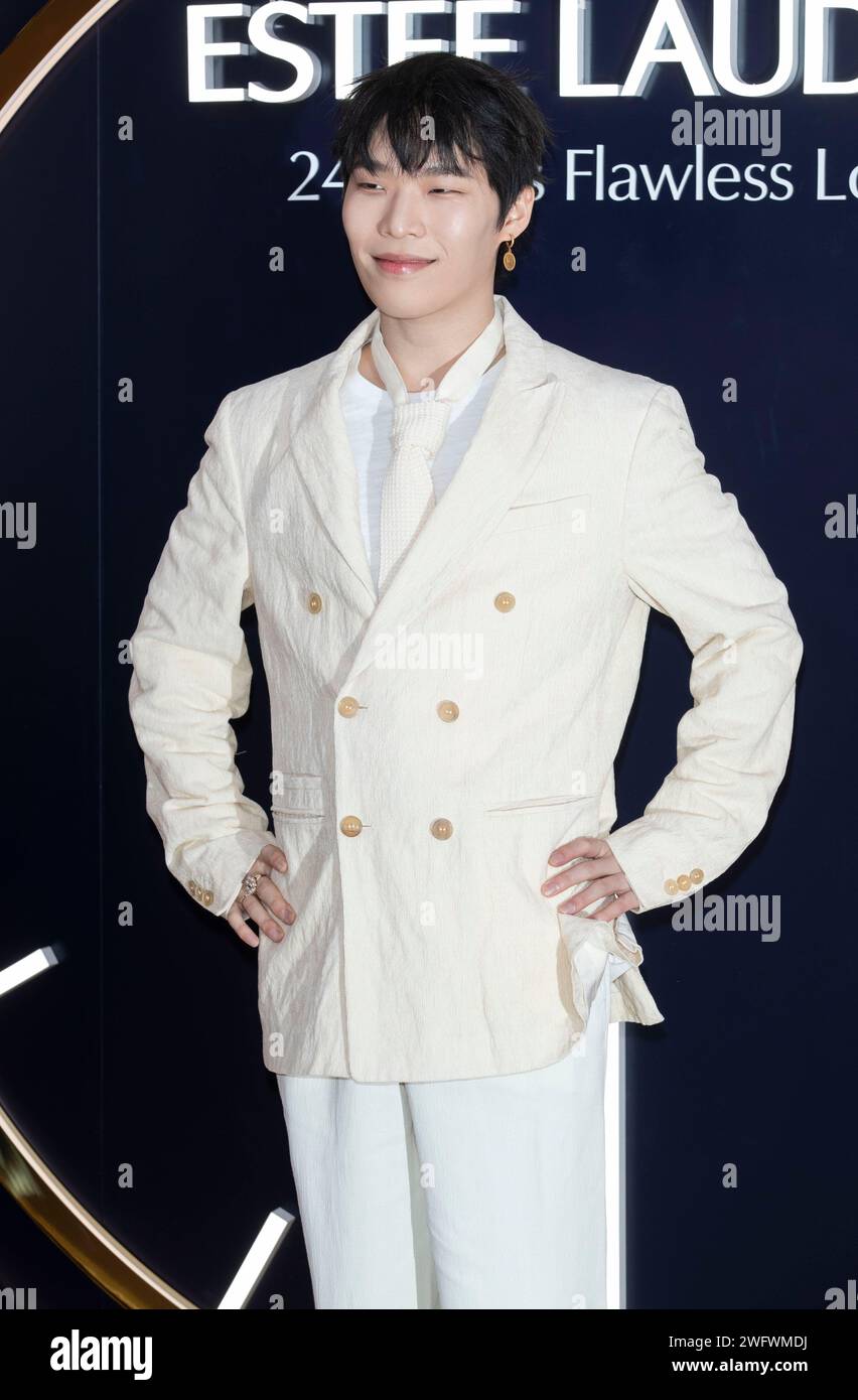 Seoul, South Korea. 1st Feb, 2024. South Korean singer-songwriter Lee Chan-hyuk, member of K-Pop ...