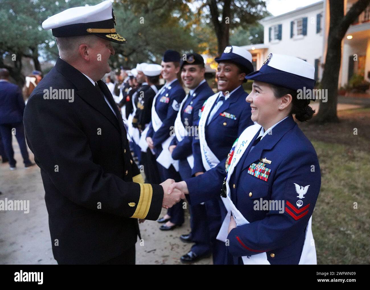SAN ANTONIO – (Jan. 22, 2024) – Rear Adm. Walter Brafford, commander ...
