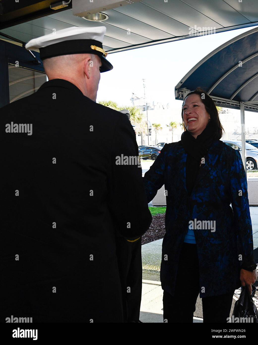 240129-N-DB801-1007 NAVAL STATION MAYPORT, Fla. (Jan. 29, 2024) – Rear ...