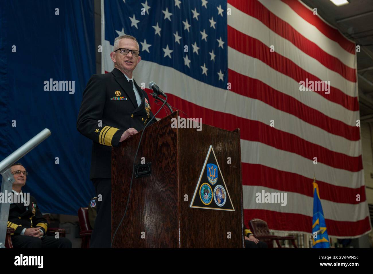 Vice Adm. Daniel Dwyer, commander, Joint Force Command Norfolk, U.S ...