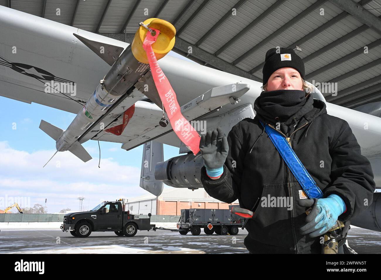 Staff Sgt. Hannah Mastroionni, munitions systems specialist, 127th ...