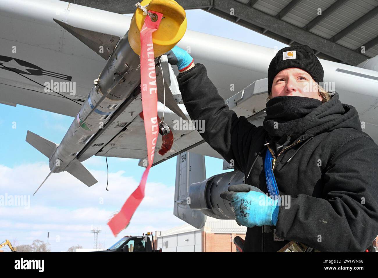 Staff Sgt. Hannah Mastroionni, munitions systems specialist, 127th ...