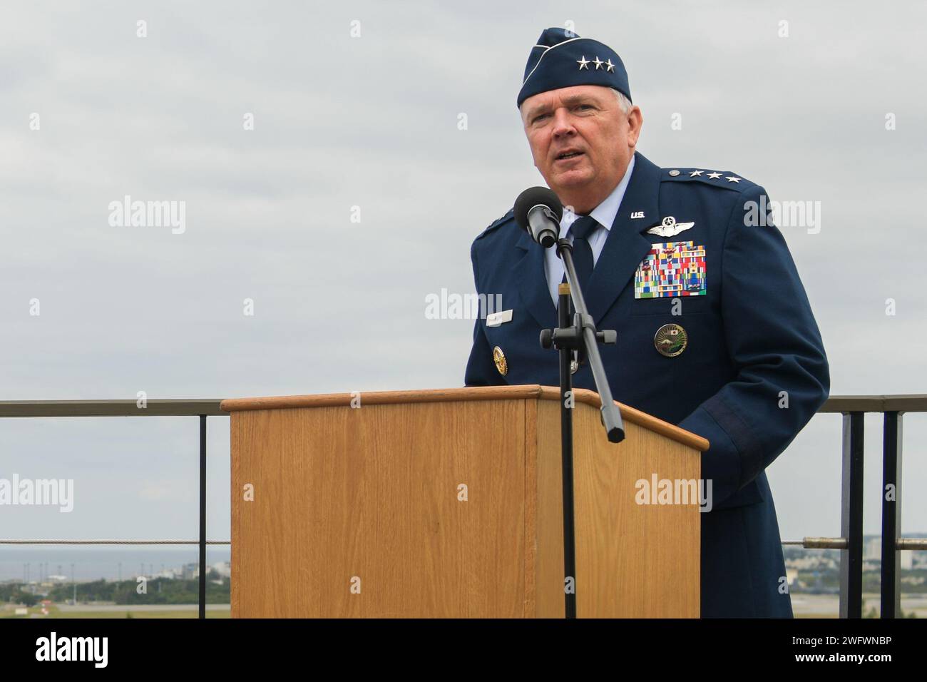 U.S. Air Force Lt. Gen. Ricky Rupp, U.S. Forces Japan and Fifth Air ...