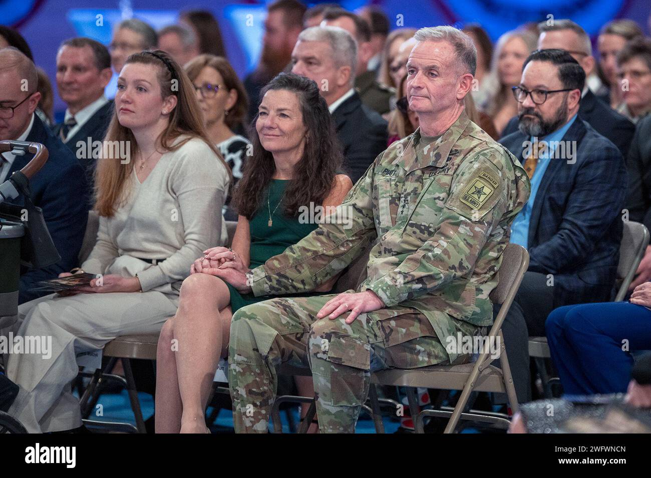 Director of the U.S. Army Staff Lt. Gen. Walter E. Piatt, right, and ...