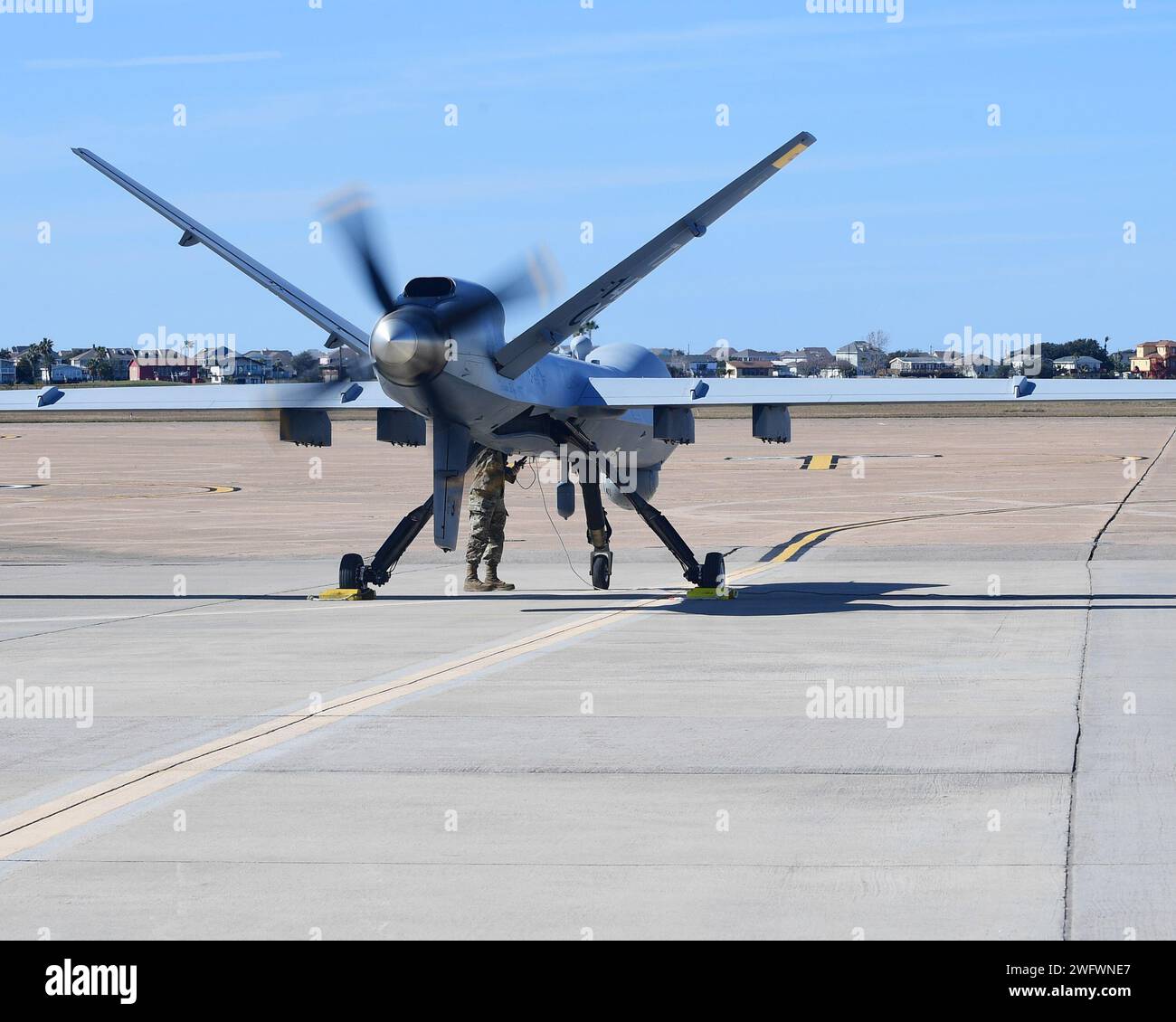 a member of the 147th Attack Wing Aircraft Maintenance Squadron ...