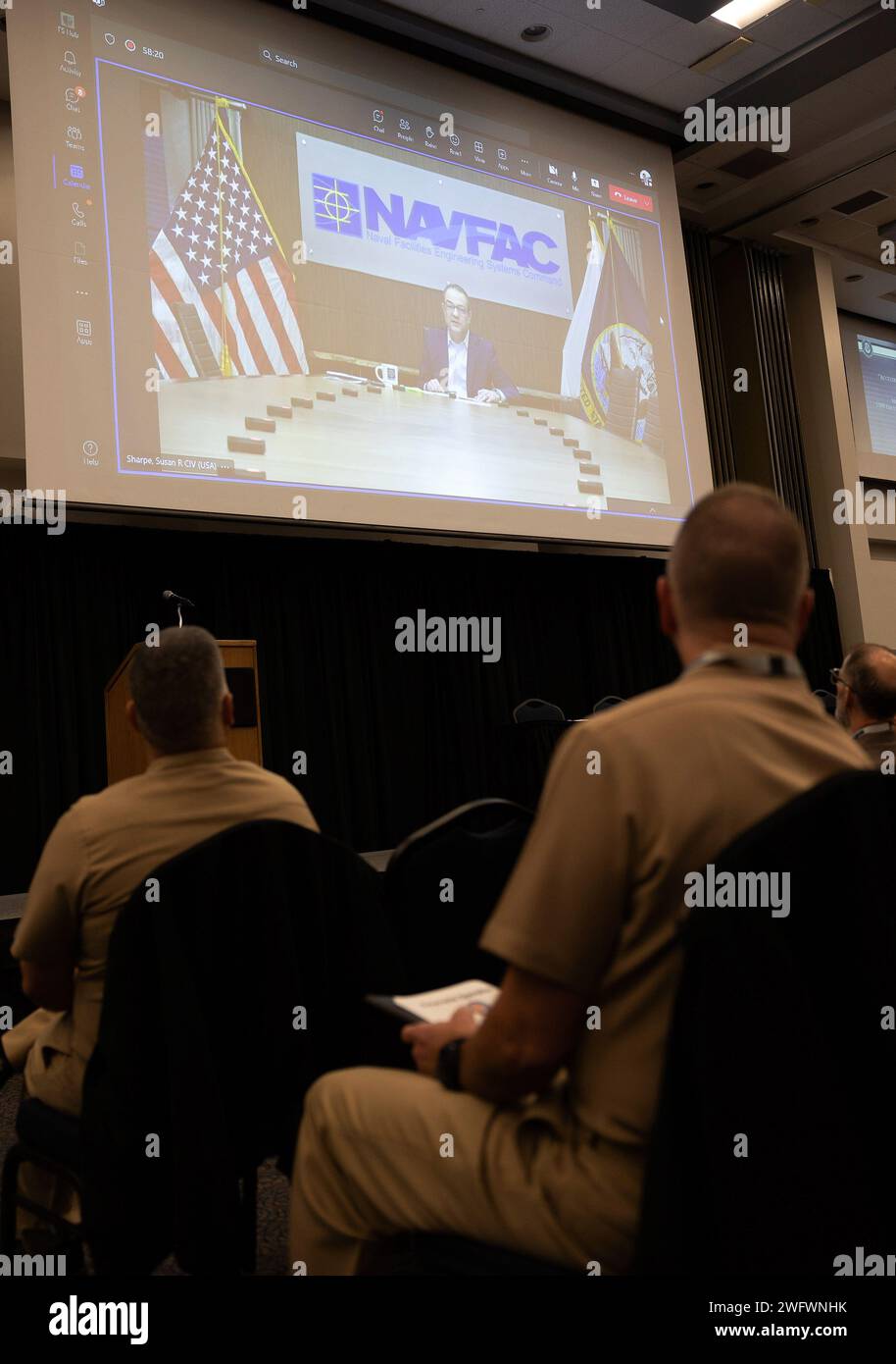 Jacksonville, Fla. (Jan 11, 2024) - Matthew Swartz, executive director ...