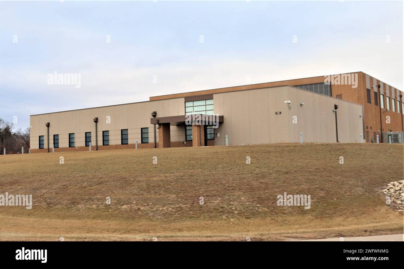 The Central Issue Facility (CIF) is shown Jan. 4, 2024, at Fort McCoy ...