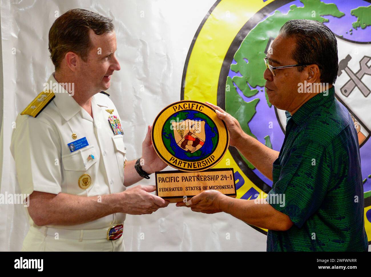 President Wesley Simina, president of the Federated States of ...