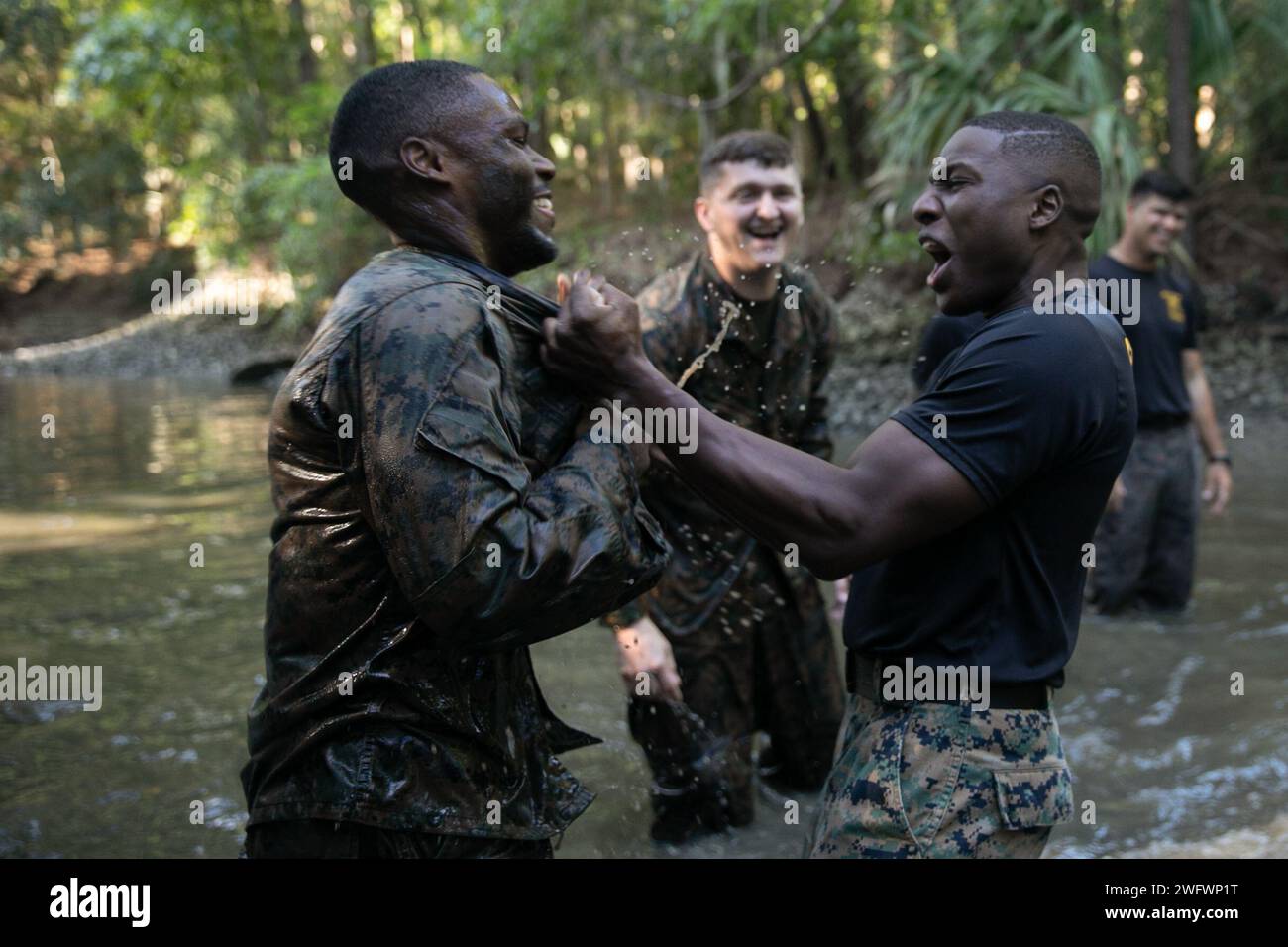 U.S. Marine Corps Sgt. Mykael Carson, chief instructor, Corporals ...