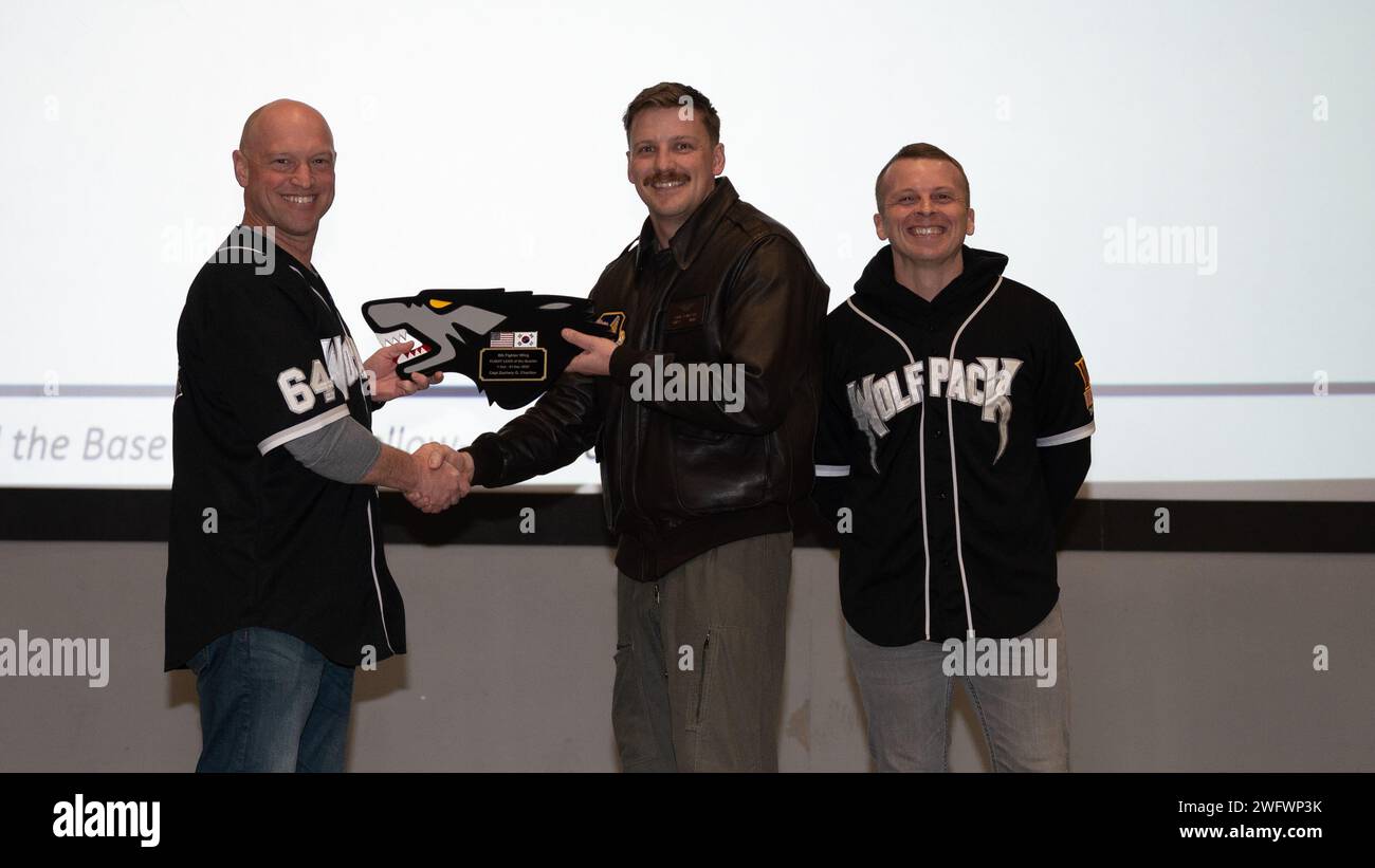 Col. Matthew C. Gaetke, left, 8th Fighter Wing commander, and Chief ...