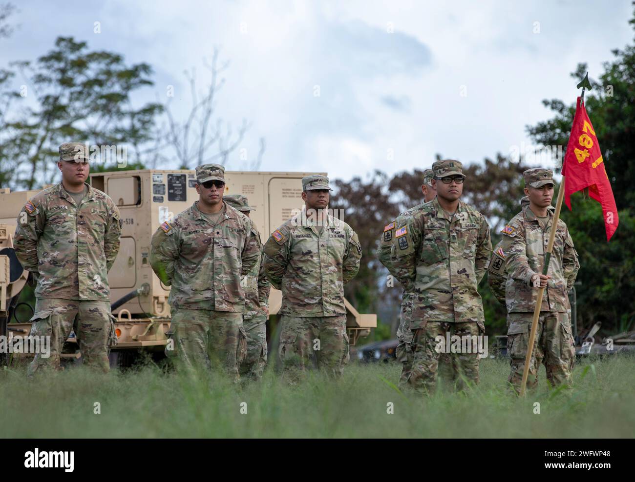 487th field artillery hi-res stock photography and images - Alamy