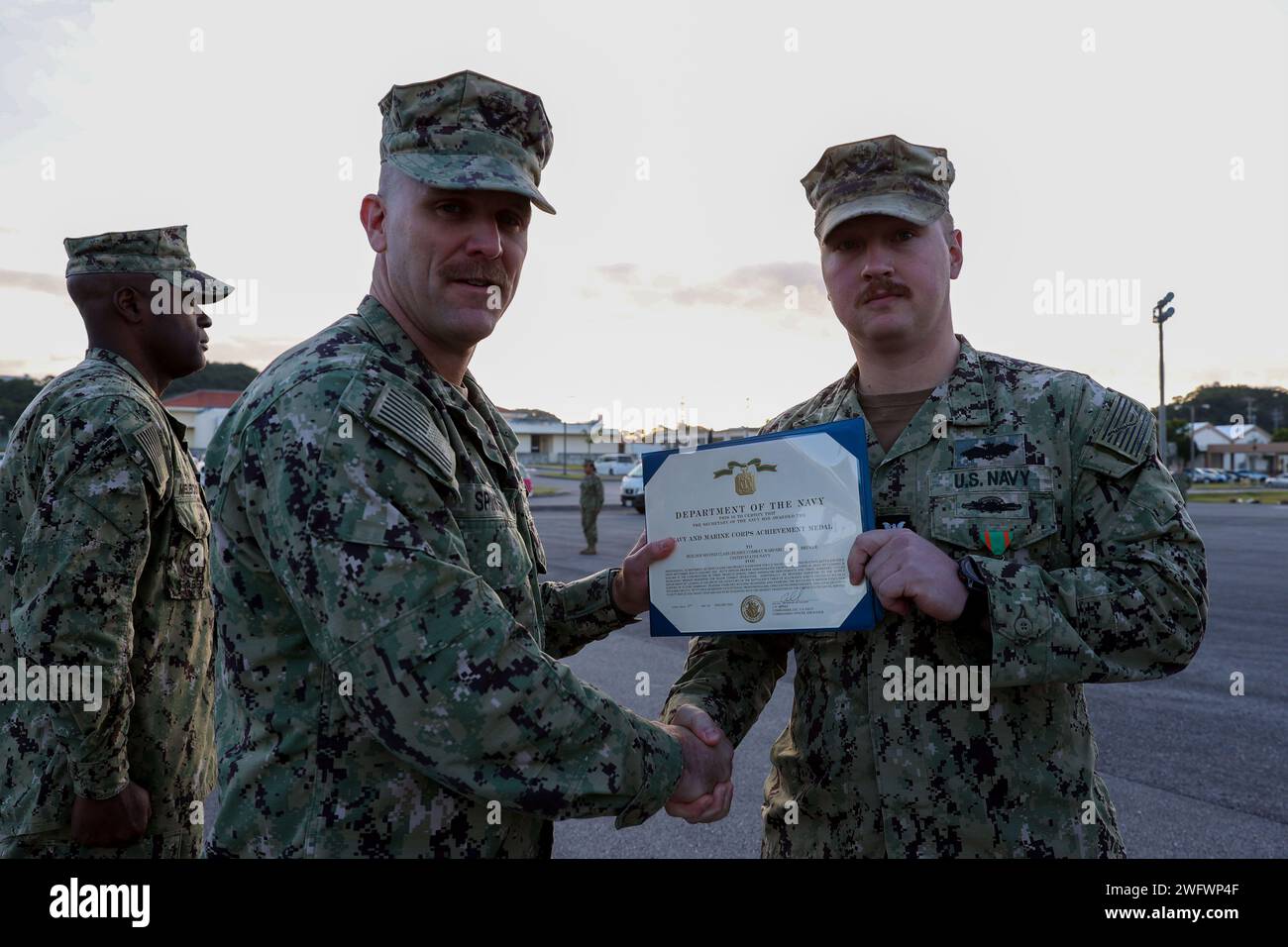 Navy and marine corps achievment medal hi-res stock photography and ...